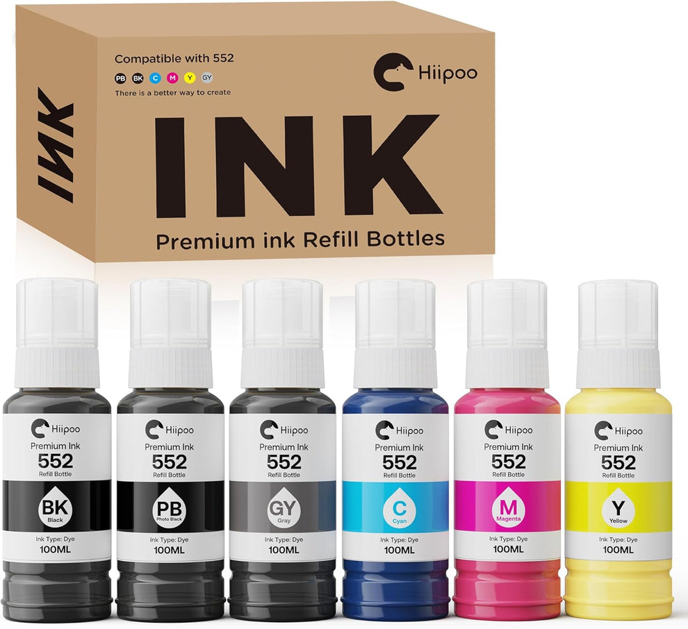 Hiipoo 600ML Ink Refill for Ecotank Printers – GearMustHave