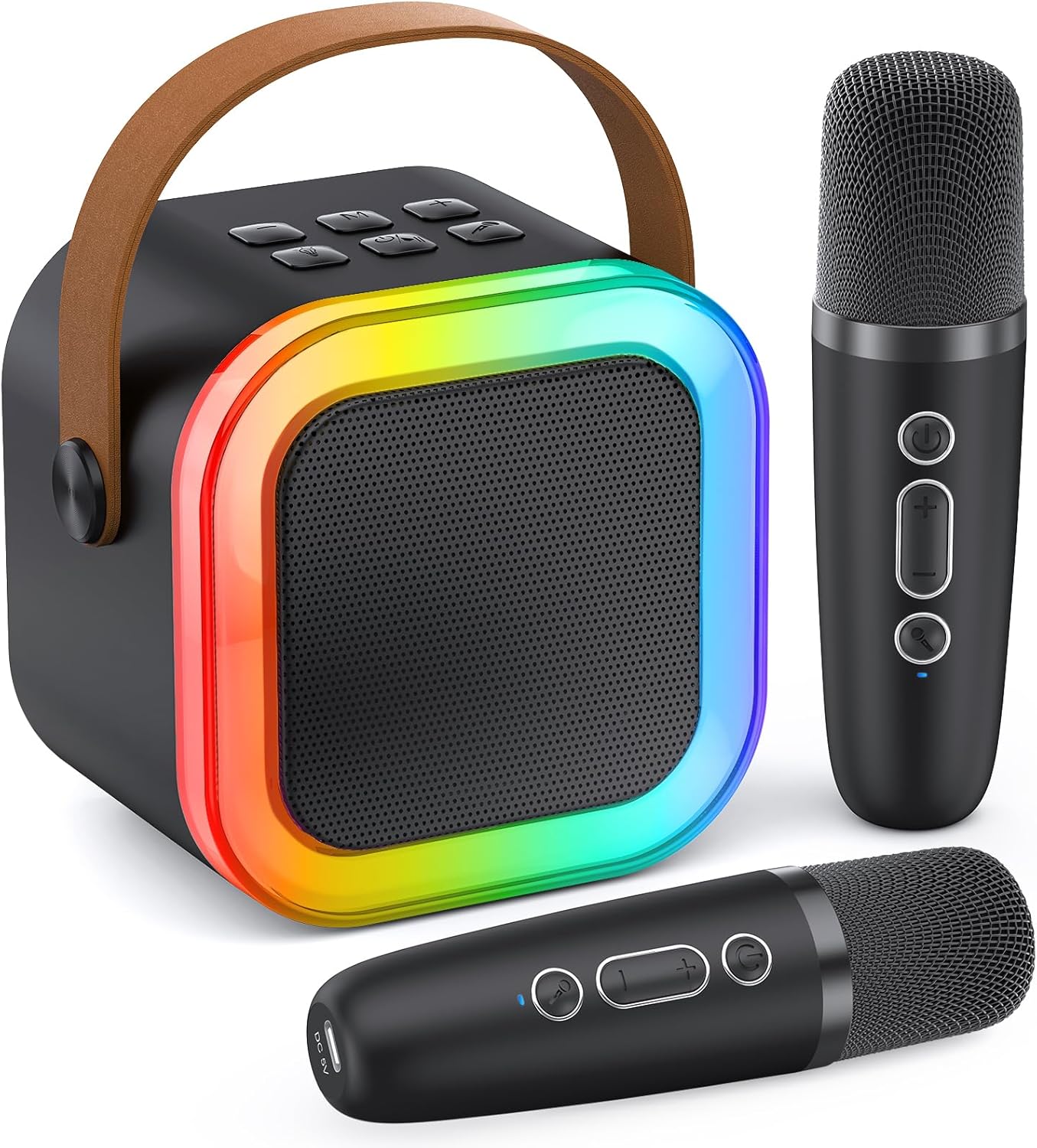 2 Wireless Mic Karaoke Speaker - Fun for All Ages! – GearMustHave