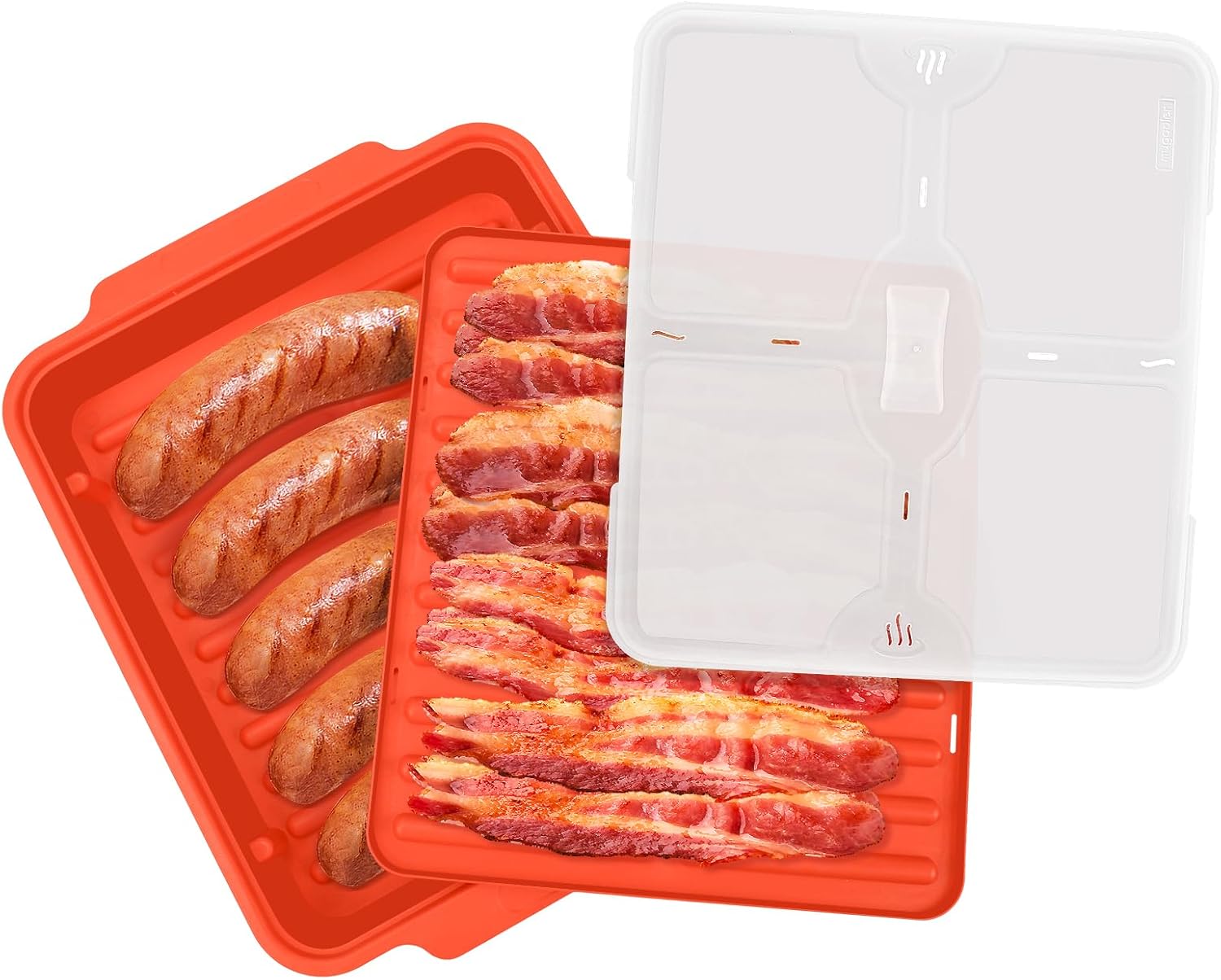 Easy-Clean Microwave Bacon Cooker - Hassle-Free Cooking! – GearMustHave