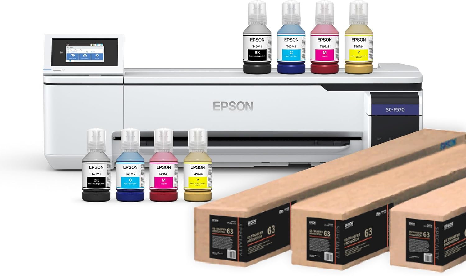 Professional Sublimation Printer with 2 Full Ink Sets – GearMustHave