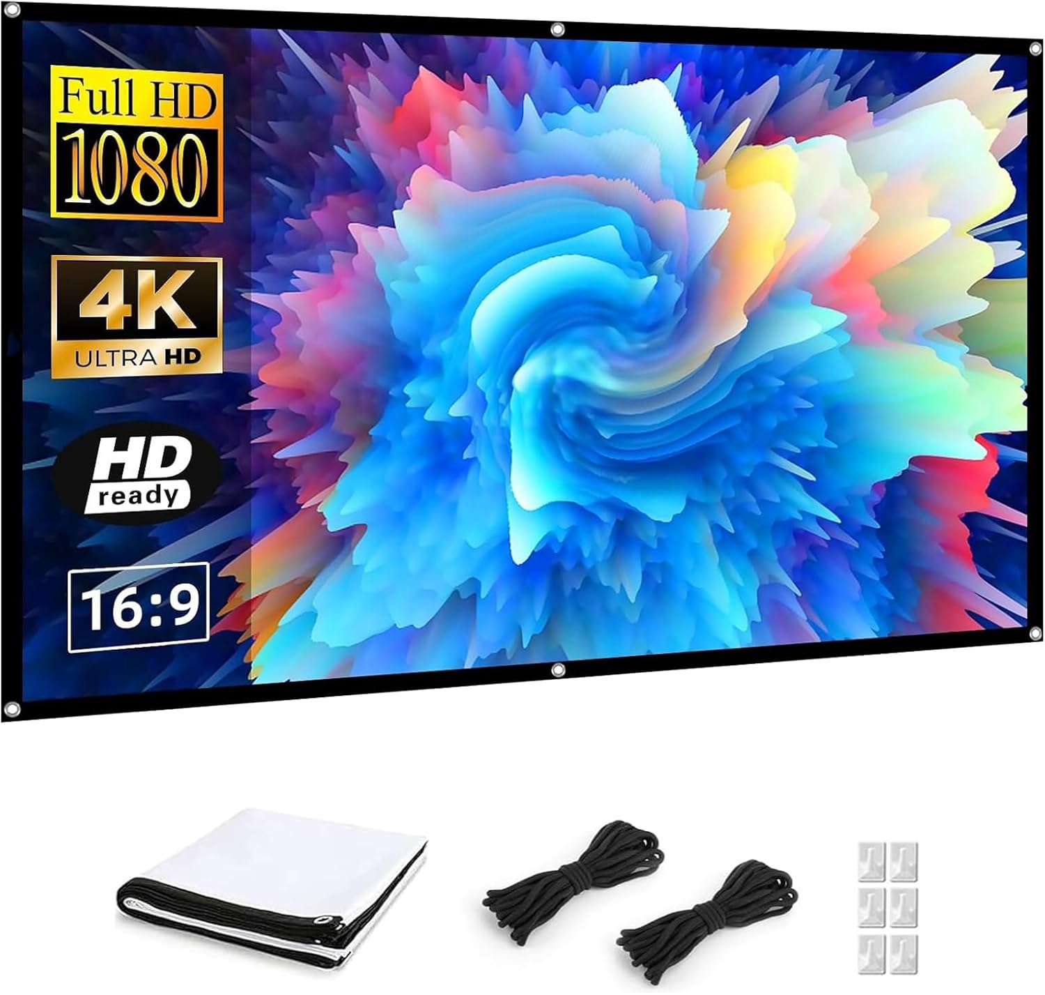 Immersive Viewing with 100 Projector Screen – GearMustHave
