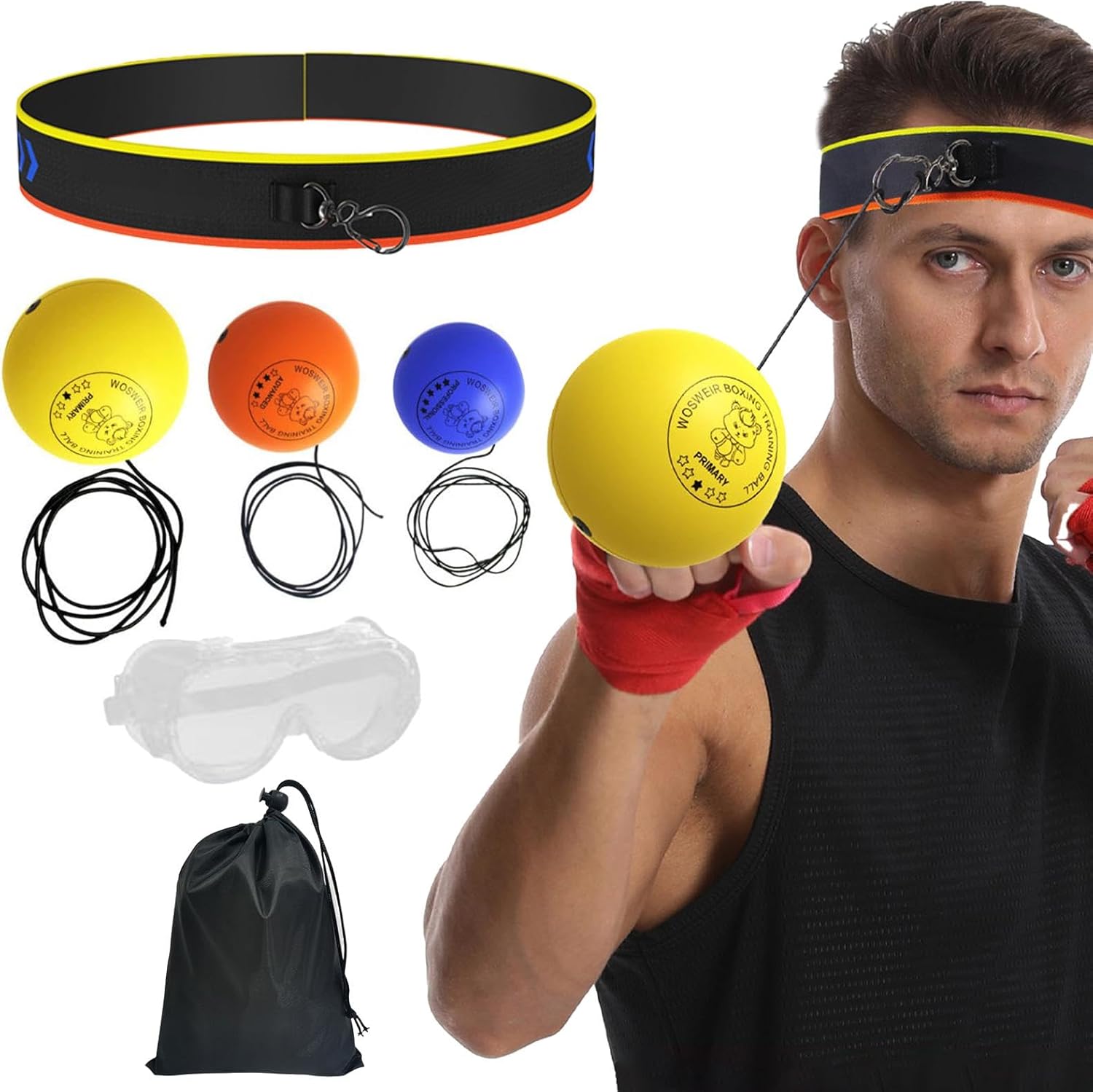 Ultimate Boxing Reflex Ball Set – GearMustHave