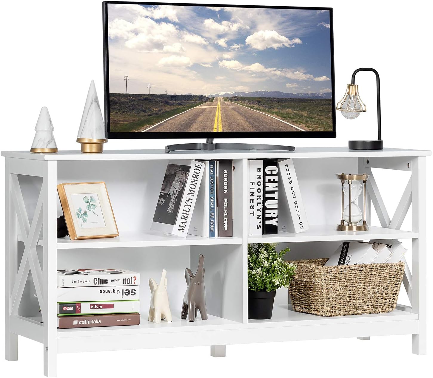 Tangkula TV Stand - Organize in Style! – GearMustHave