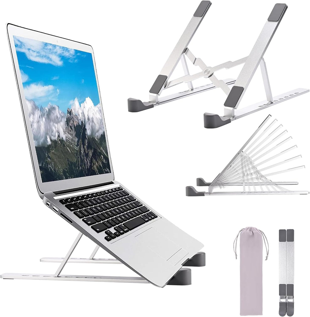 Adjustable Aluminum Laptop Stand – GearMustHave