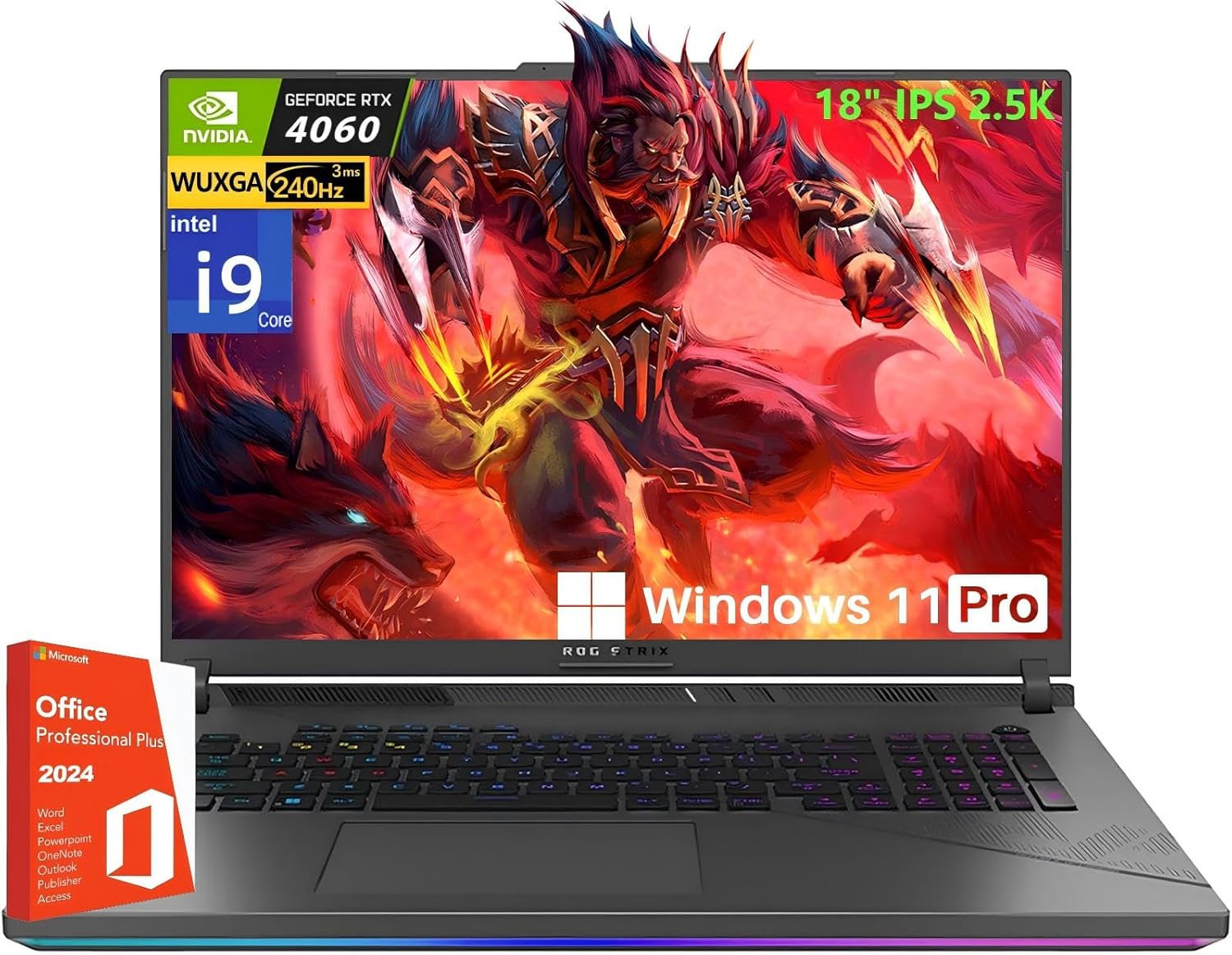 ASUS ROG Strix G18 18 Gaming Laptop: Ultimate Performance Package ...
