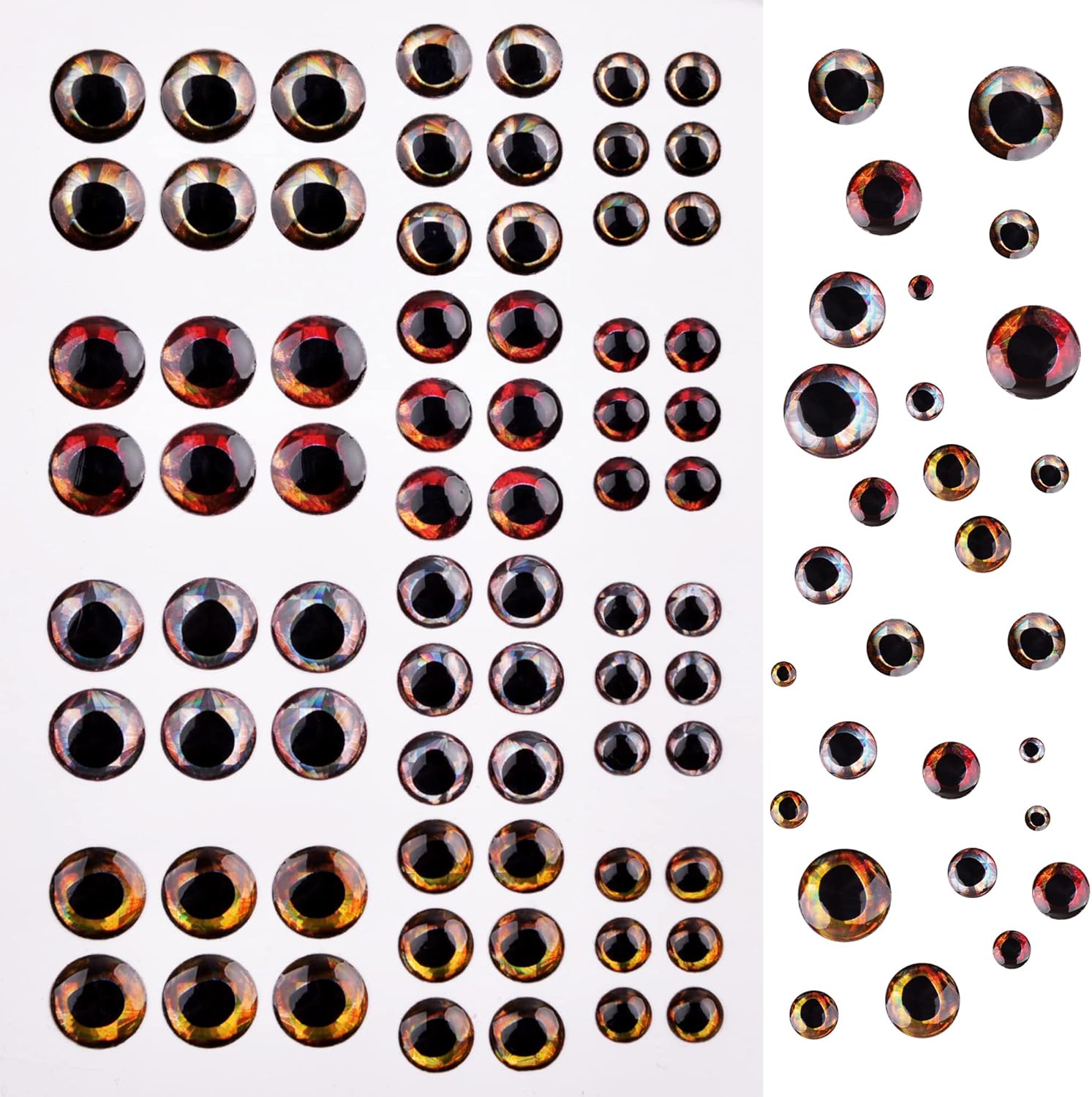 Realistic 3D Fishing Eyes Kit by VATEICO – GearMustHave