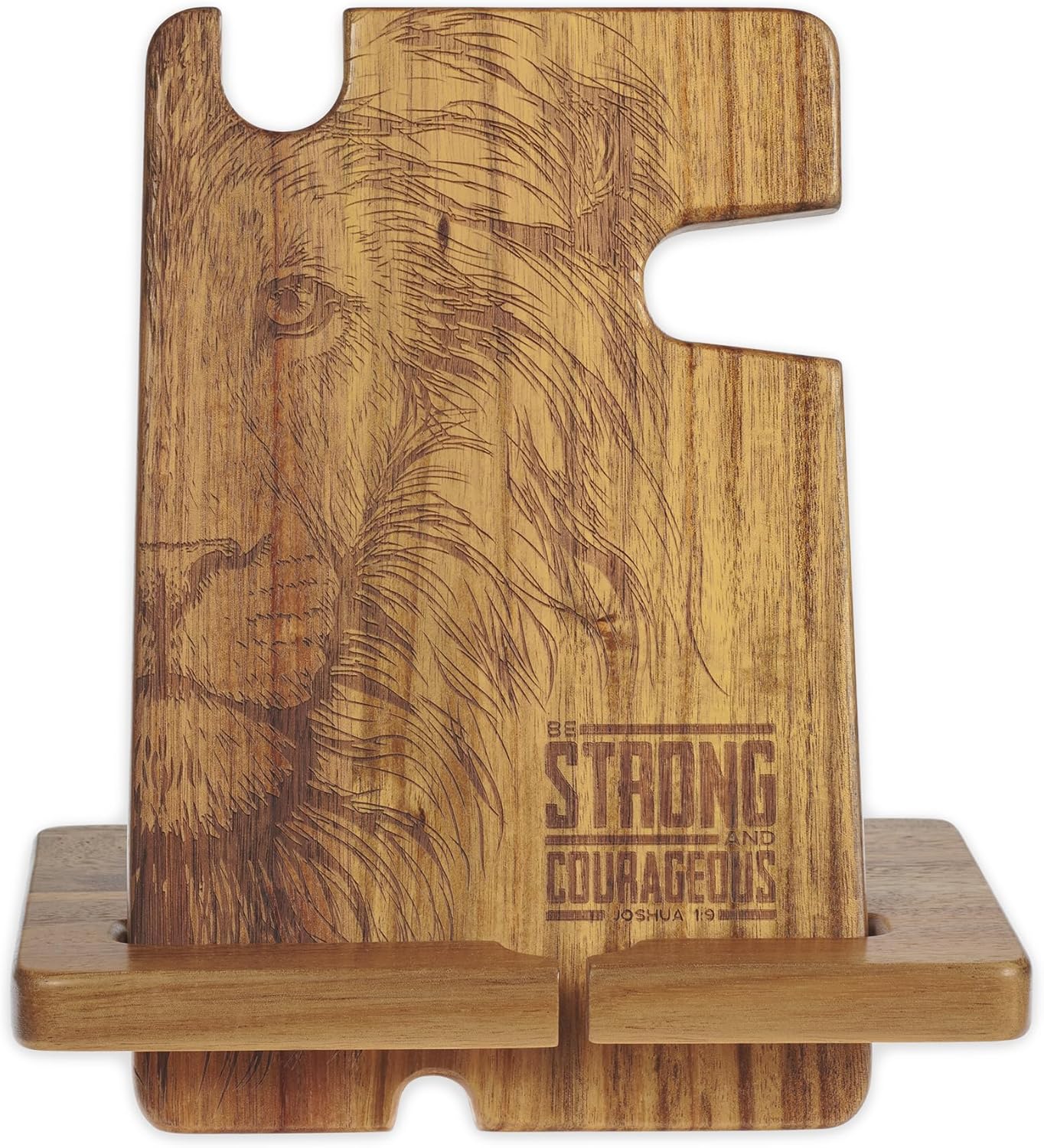 Scripture-Inspired Lion Desk Organizer – GearMustHave