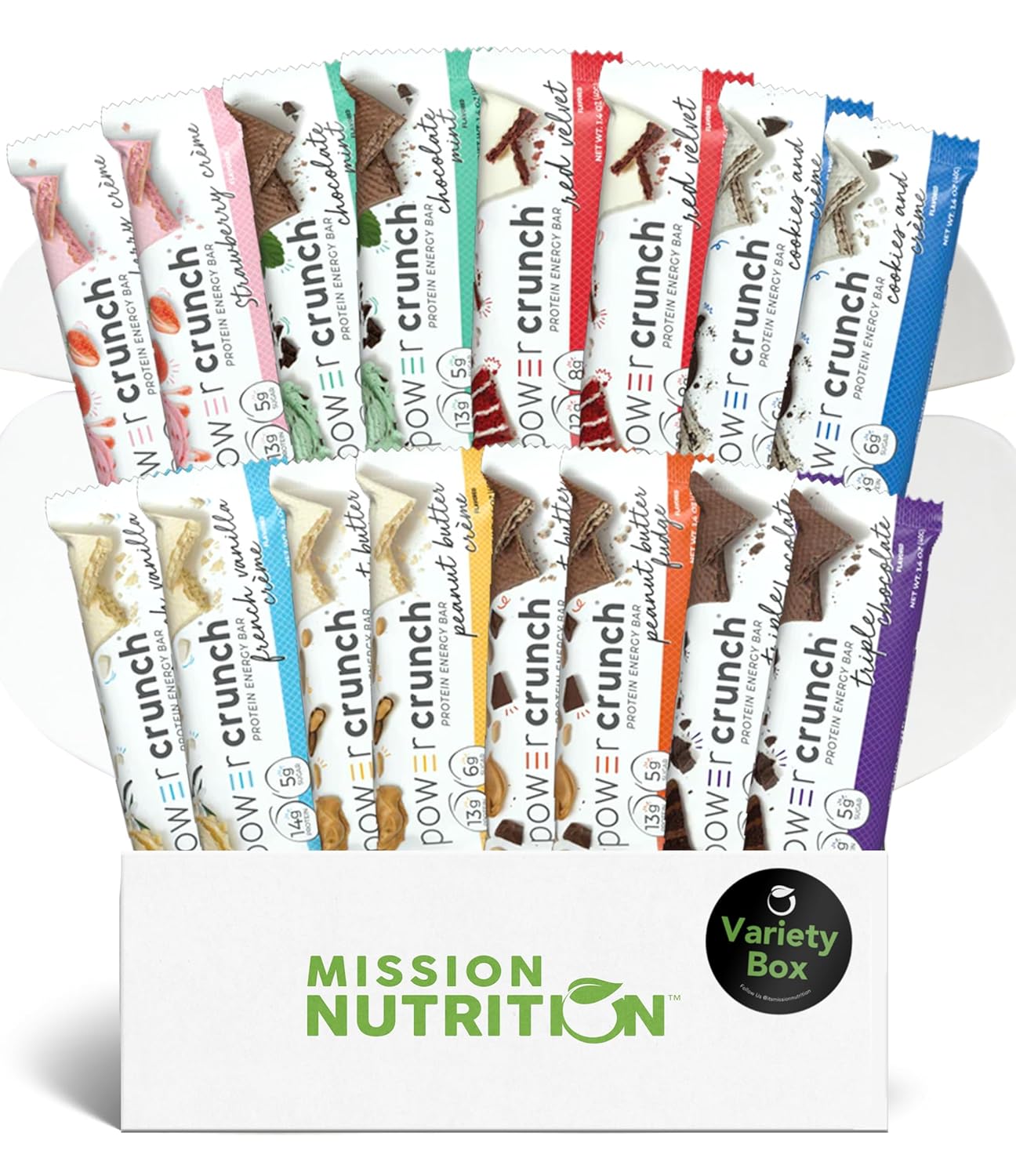 Mission Nutrition: Power Crunch Variety Pack – GearMustHave