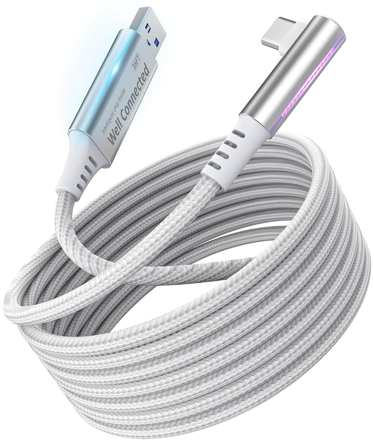 16ft High-Speed VR Link Cable for Meta Quest - 6AMGame – GearMustHave