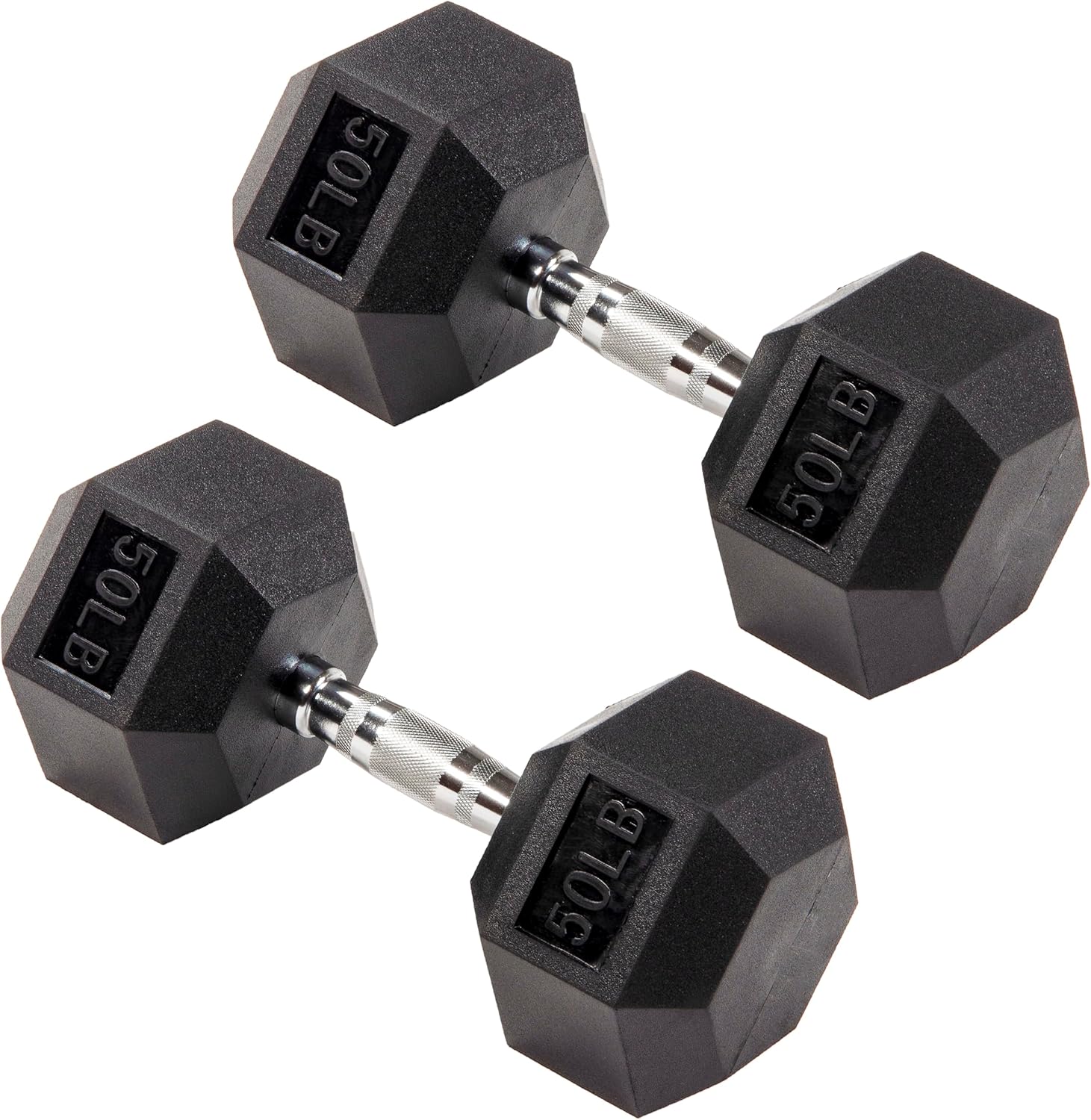 Premium Rubber Hex Dumbbell Set for Signature Fitness – GearMustHave