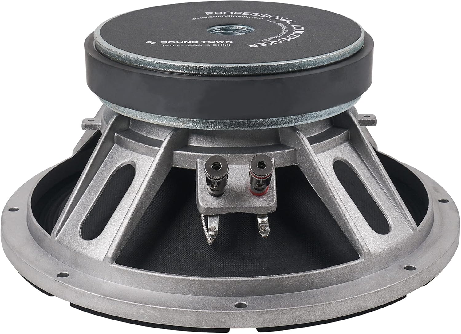 Sound Town 10 250W Cast Aluminum Woofer - Powerful Bass for PA/DJ Spea ...
