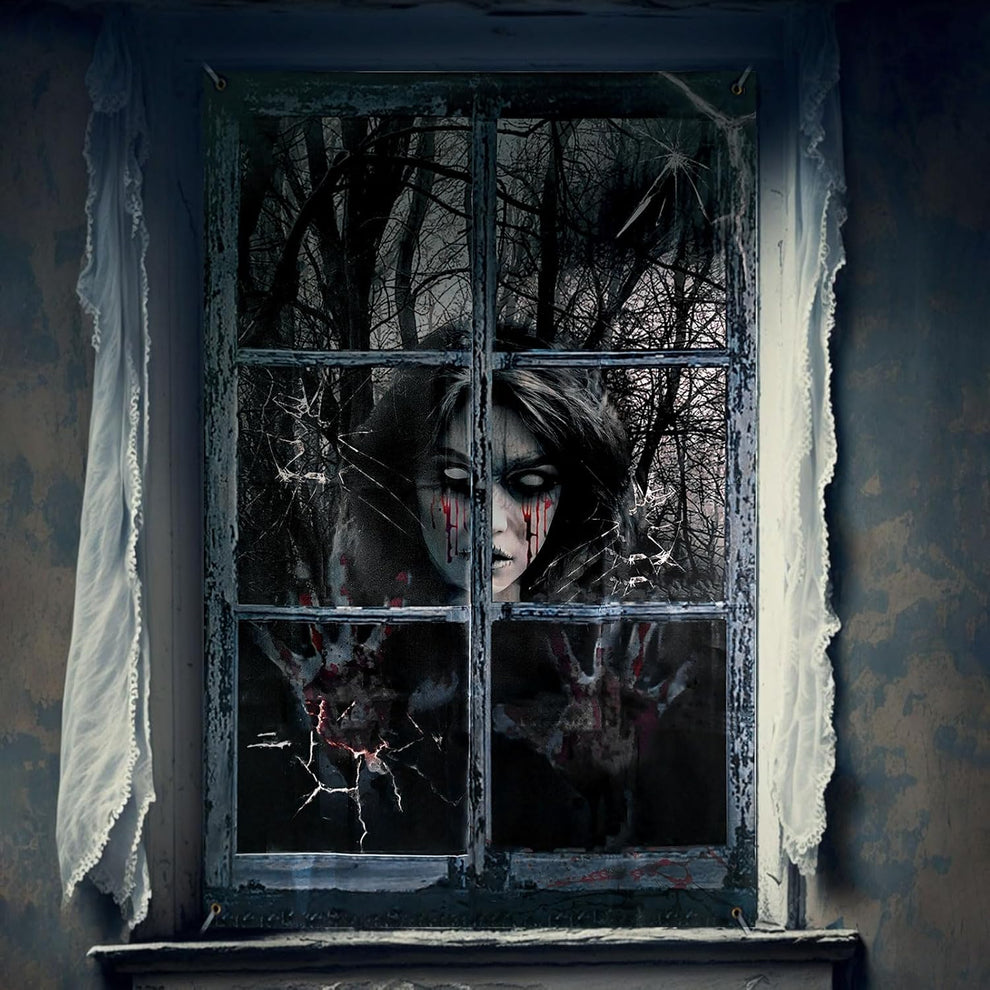 Spooky Halloween Ghost Window Decor by LIMUIKA – GearMustHave