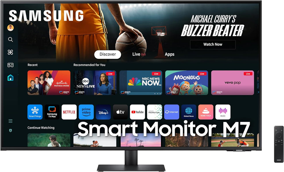 Immersive 4K Gaming: SAMSUNG 43-Inch M7 Smart Monitor – GearMustHave
