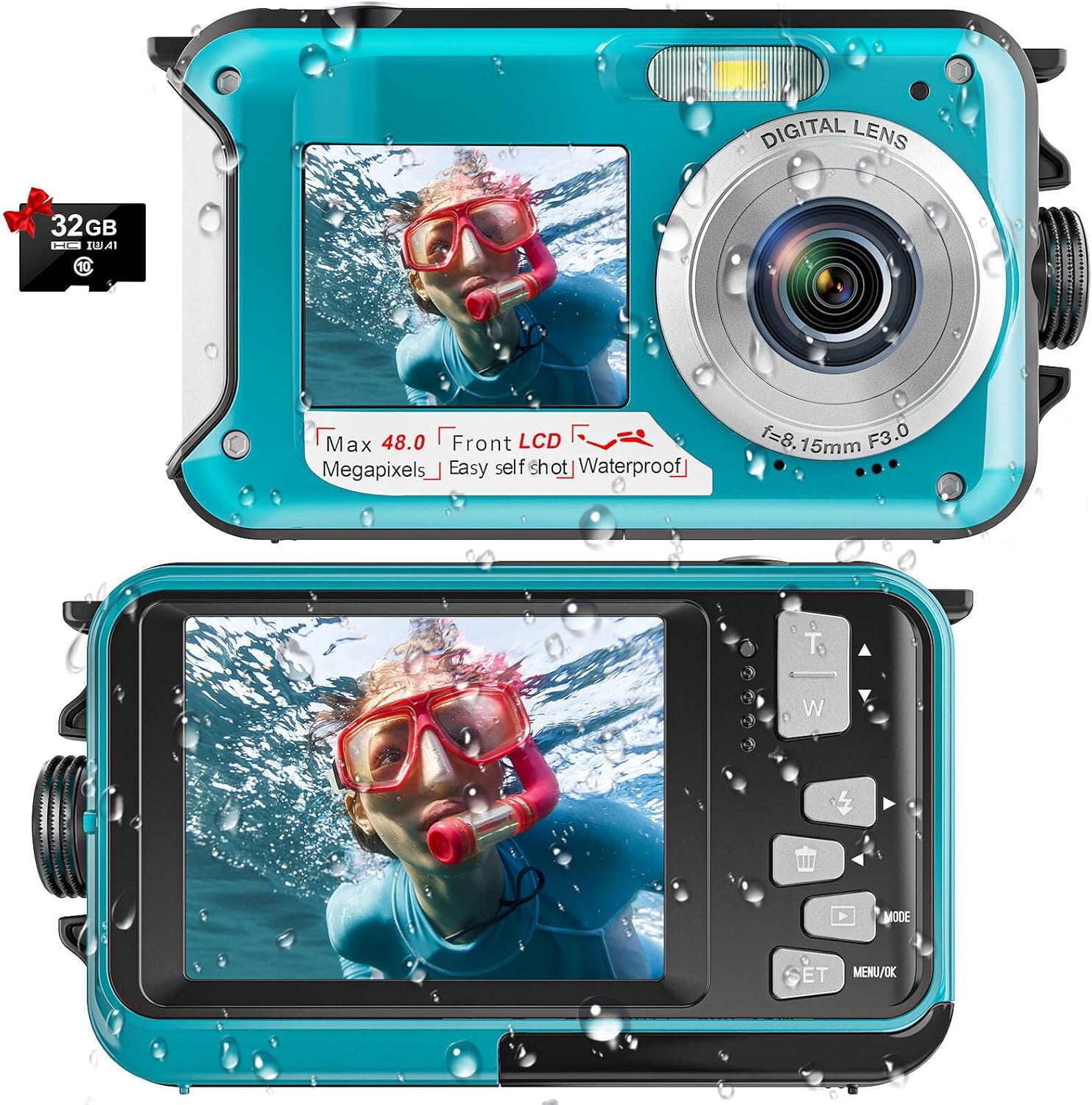4K Waterproof Camera: Captures Stunning Underwater Adventures ...