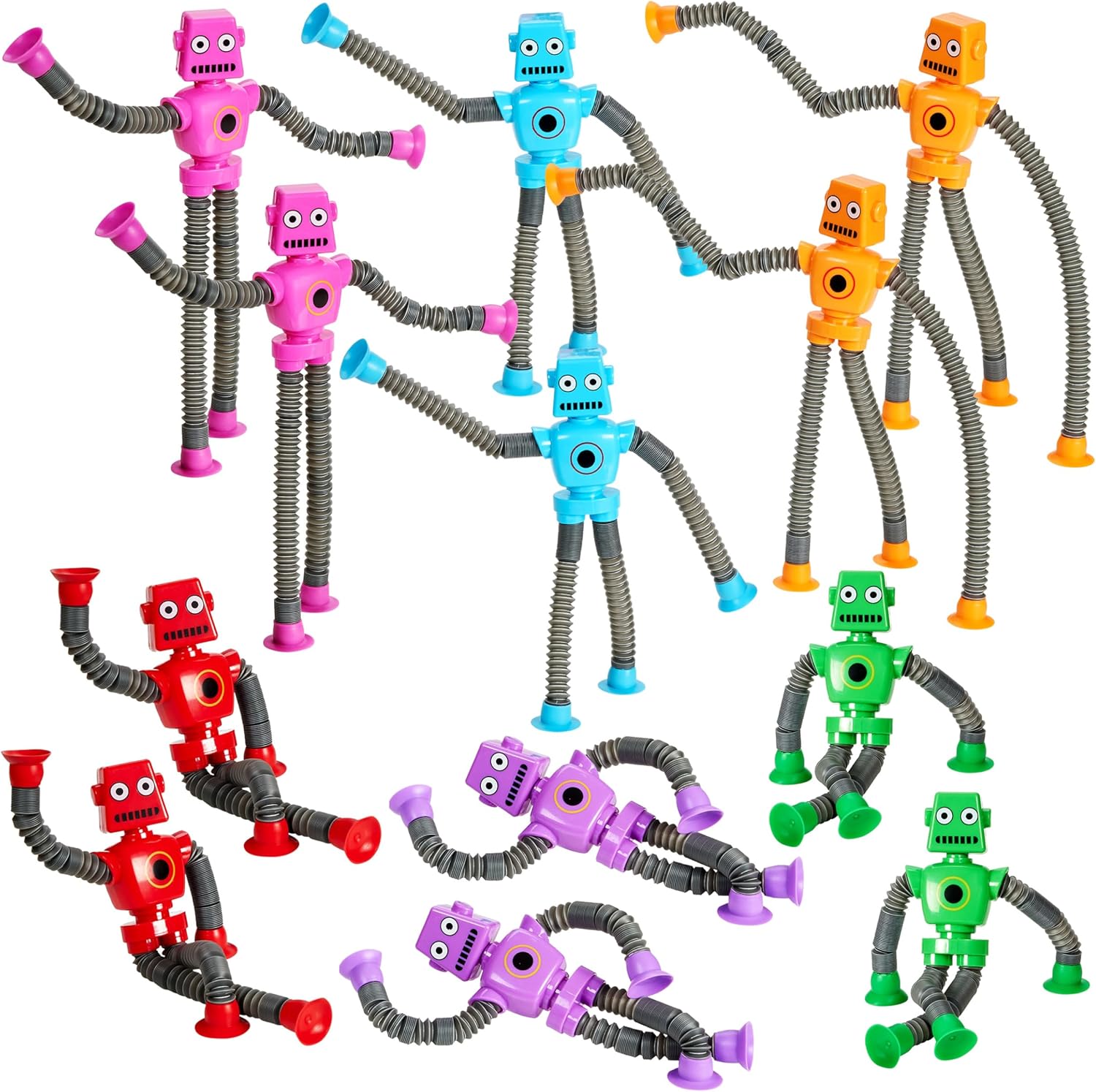 12 Telescopic Robot Fidget Toys - Creative Learning Fun! – GearMustHave
