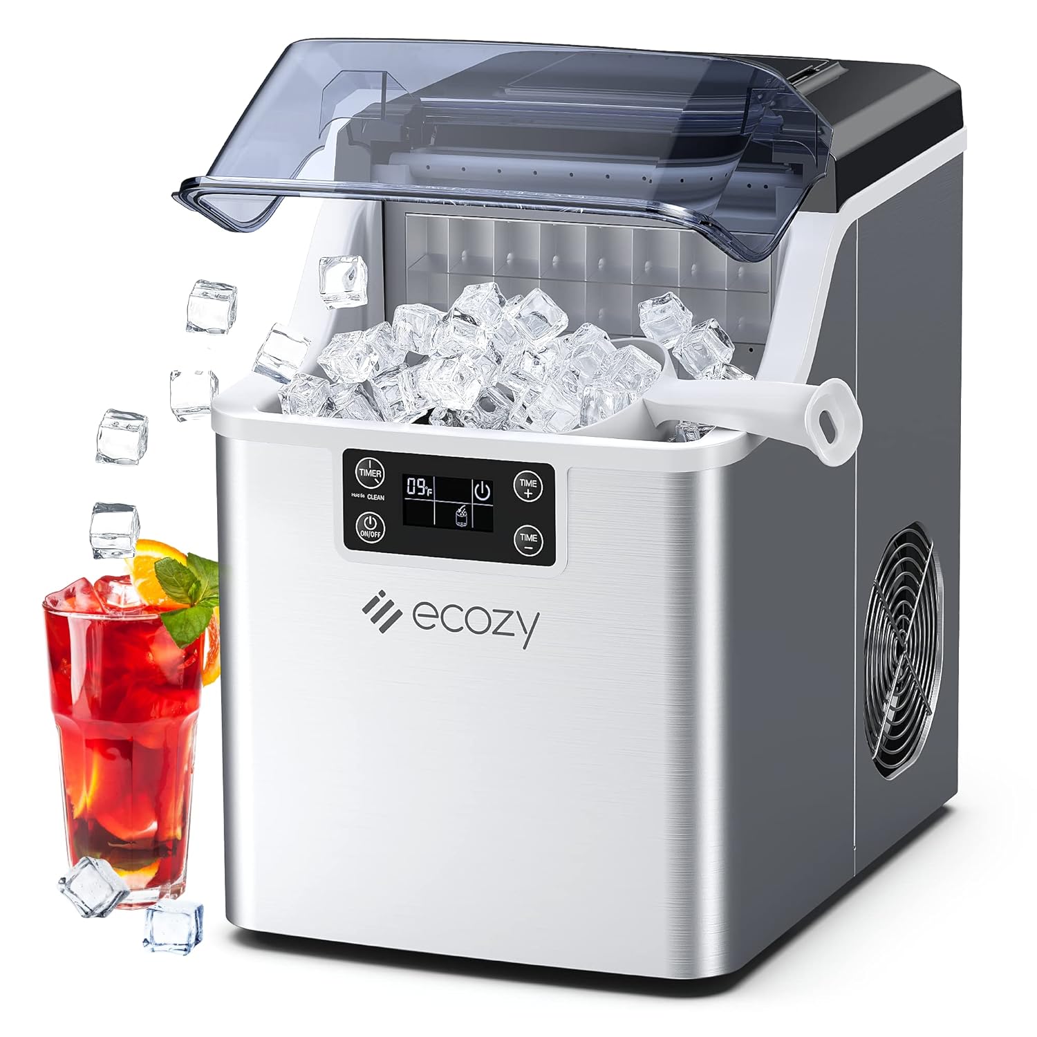 Fast Ice, Fresh Drinks - ecozy 45lbs/day Ice Maker – GearMustHave