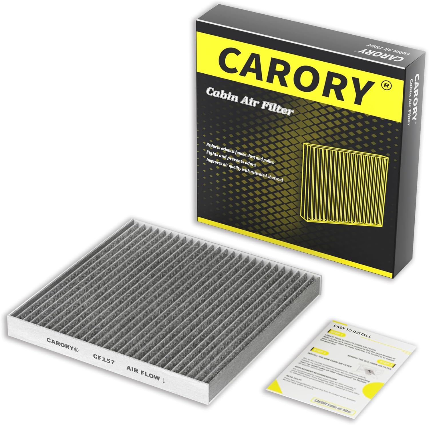 CARORY Activated Carbon Cabin Air Filter - Pure Air! – GearMustHave