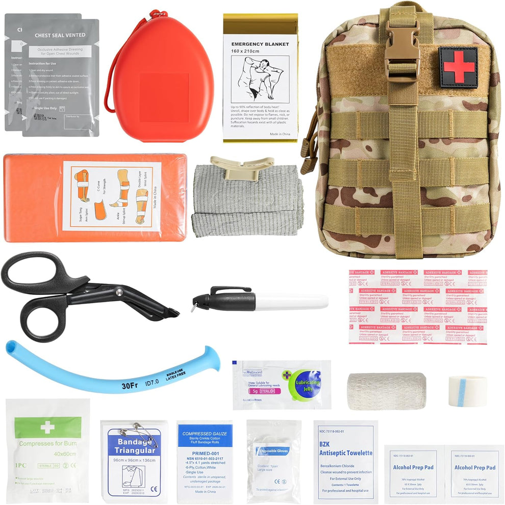 Emergency Trauma Kit: Stop Bleeding Fast! - ADHOME – GearMustHave
