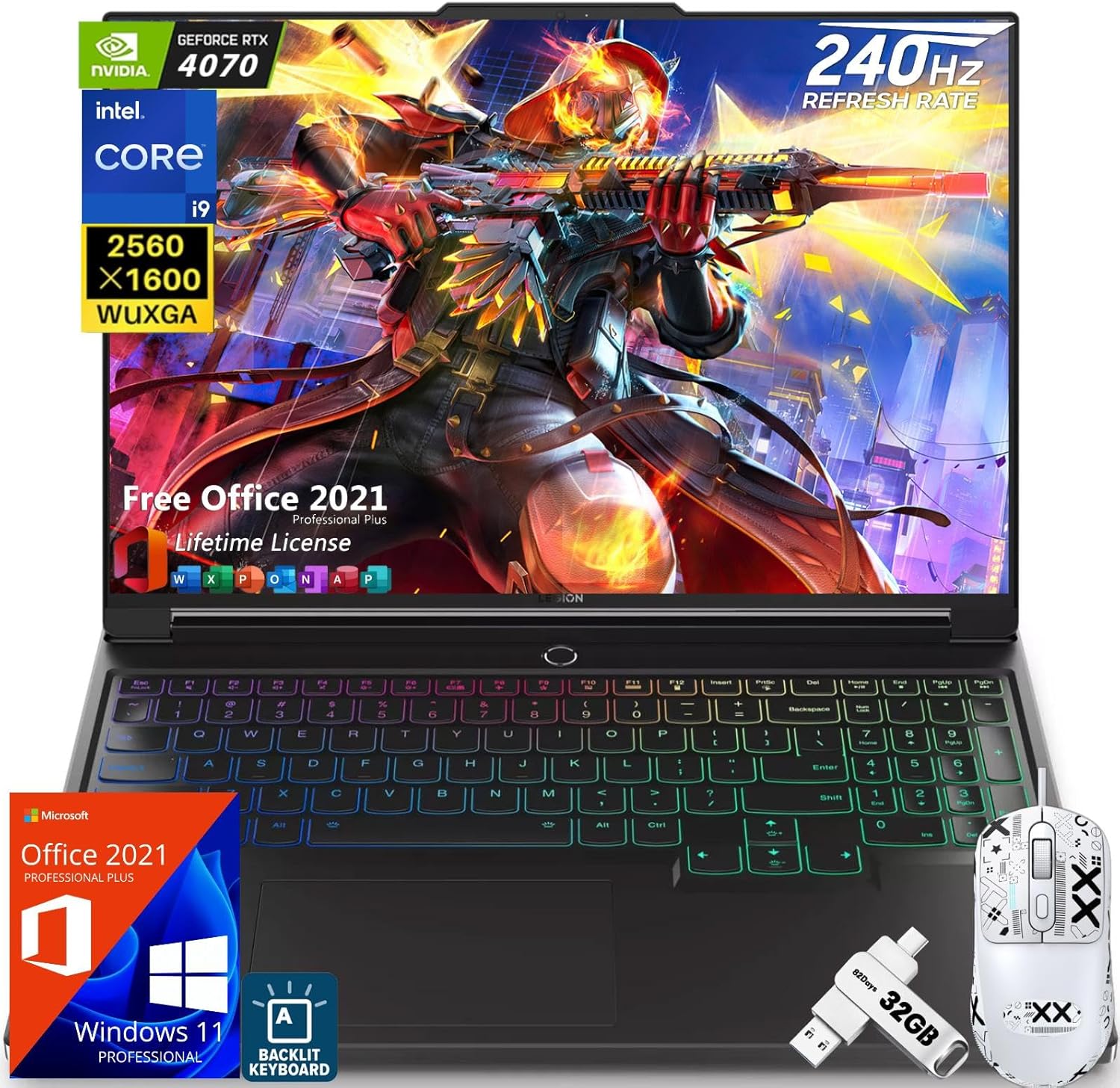 Lenovo Legion 7i Gen 9: Ultimate Gaming Power Pack – GearMustHave
