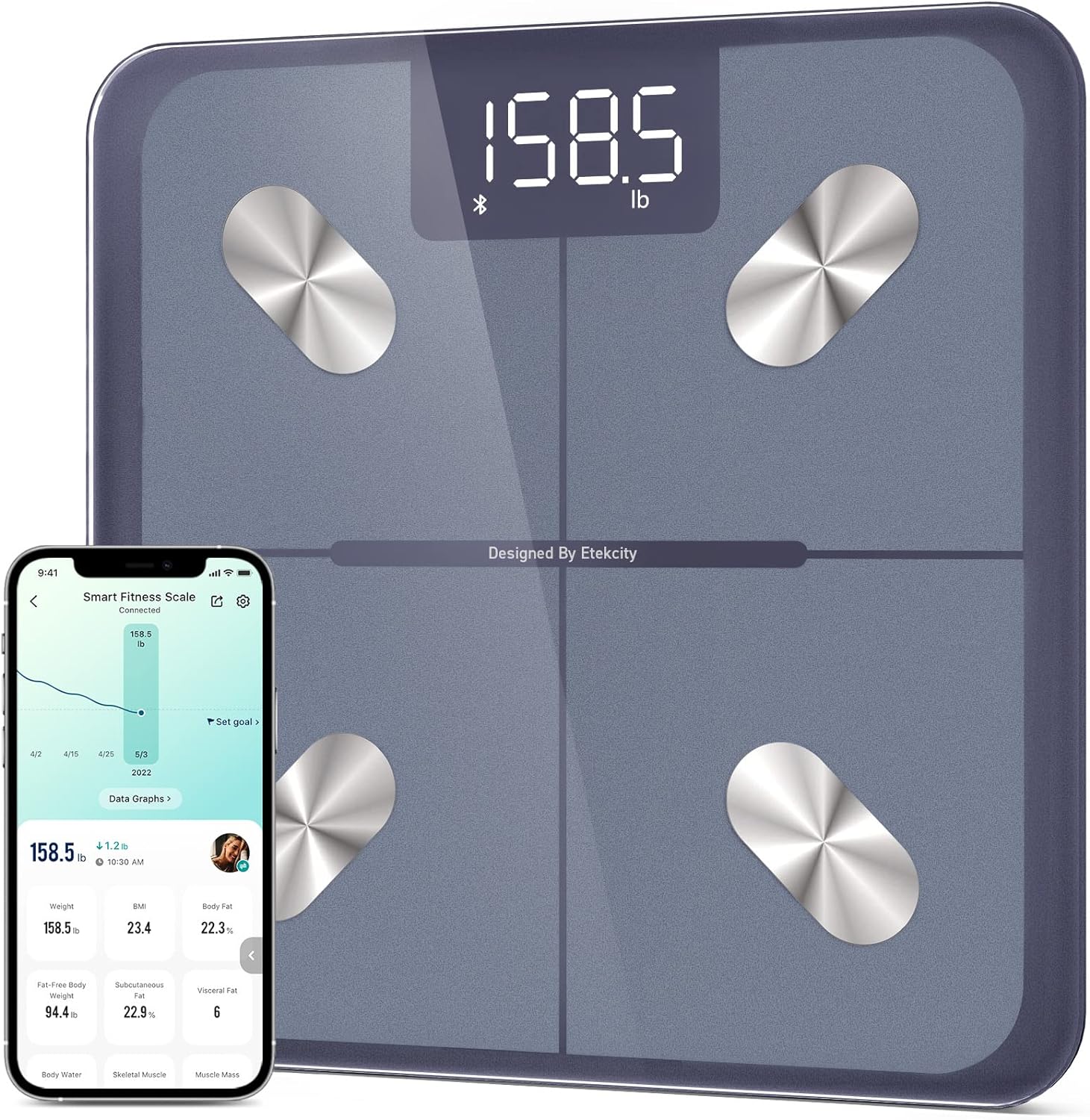 Etekcity Smart Scale: Accurate BMI Tracker – GearMustHave