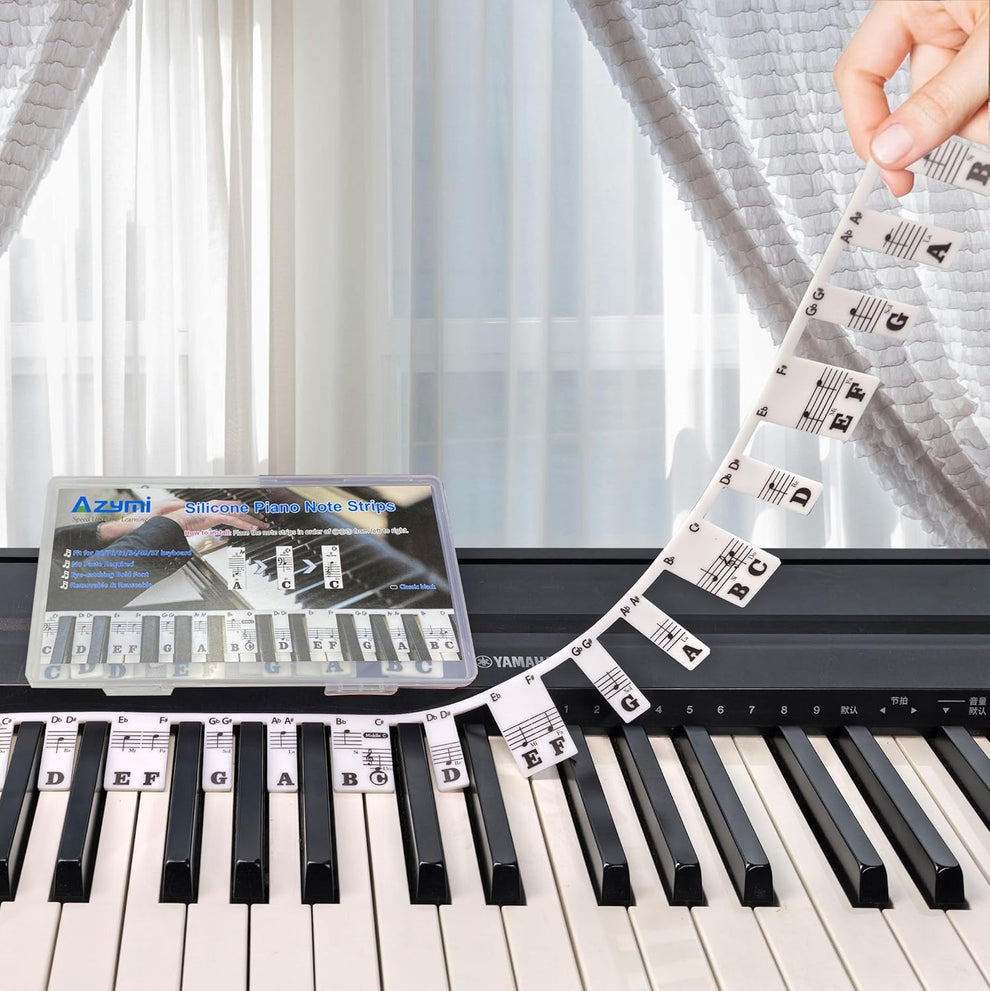 Reusable Piano Letter Labels - Easy Learning – GearMustHave