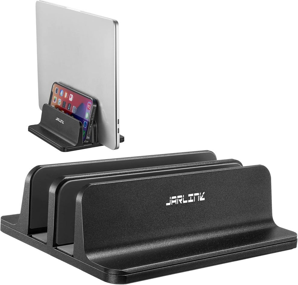 Space-Saving Double Laptop Stand - Organize your Workspace! – GearMustHave