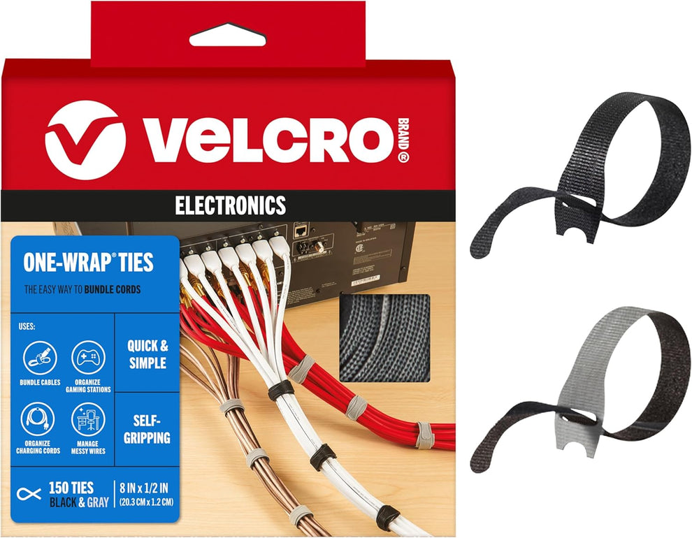 Reduce Waste with VELCRO Cable Ties | Wire Management – GearMustHave