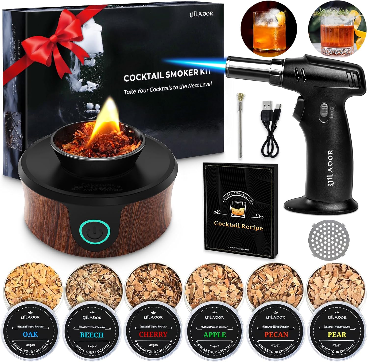 Premium Whiskey Smoker Kit - 6 Flavors – GearMustHave