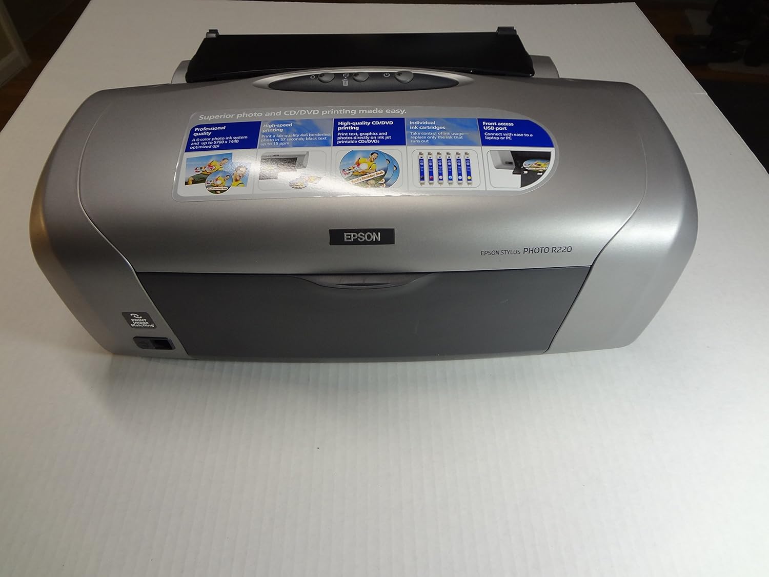 Epson Photo R220 Ink Jet Printer - Vibrant Prints! – GearMustHave
