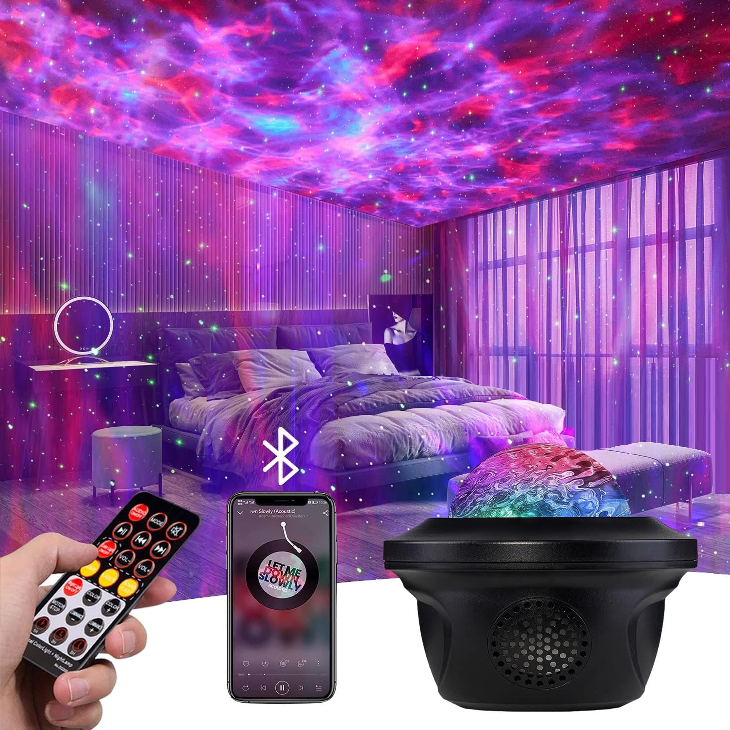 Starry Night Bluetooth Projector – GearMustHave