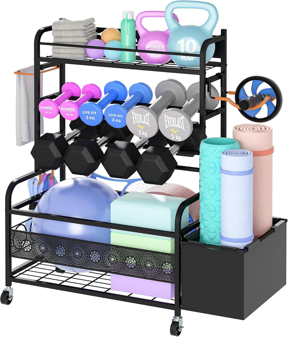 Dumbbell Rack Organizer - All-in-One Home Gym – GearMustHave