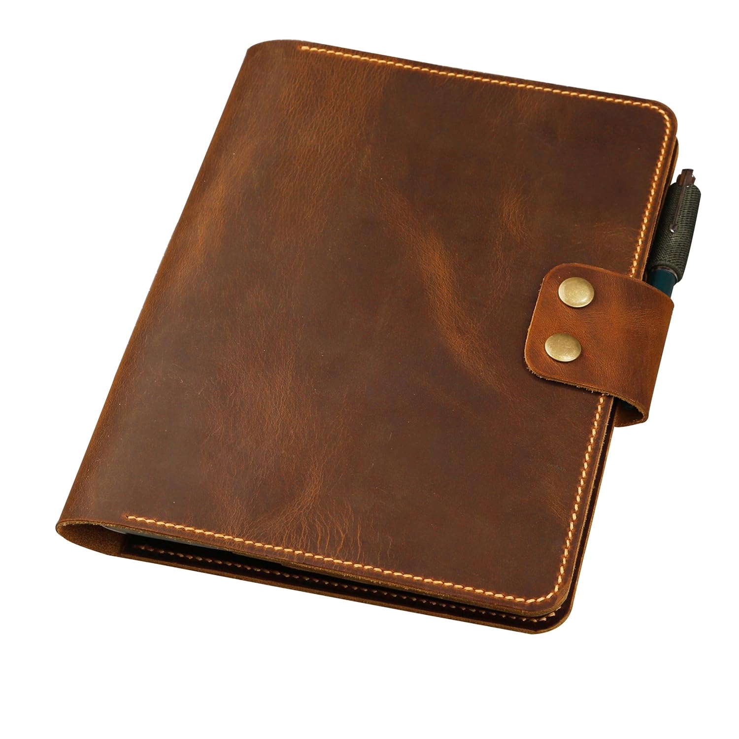 Custom Leather Notebook Cover - Stylish Protection – GearMustHave