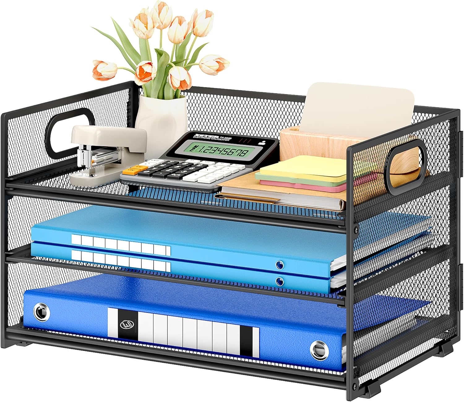 SUBEKYU 3 Tier Desk Organizer - Efficient Storage – GearMustHave