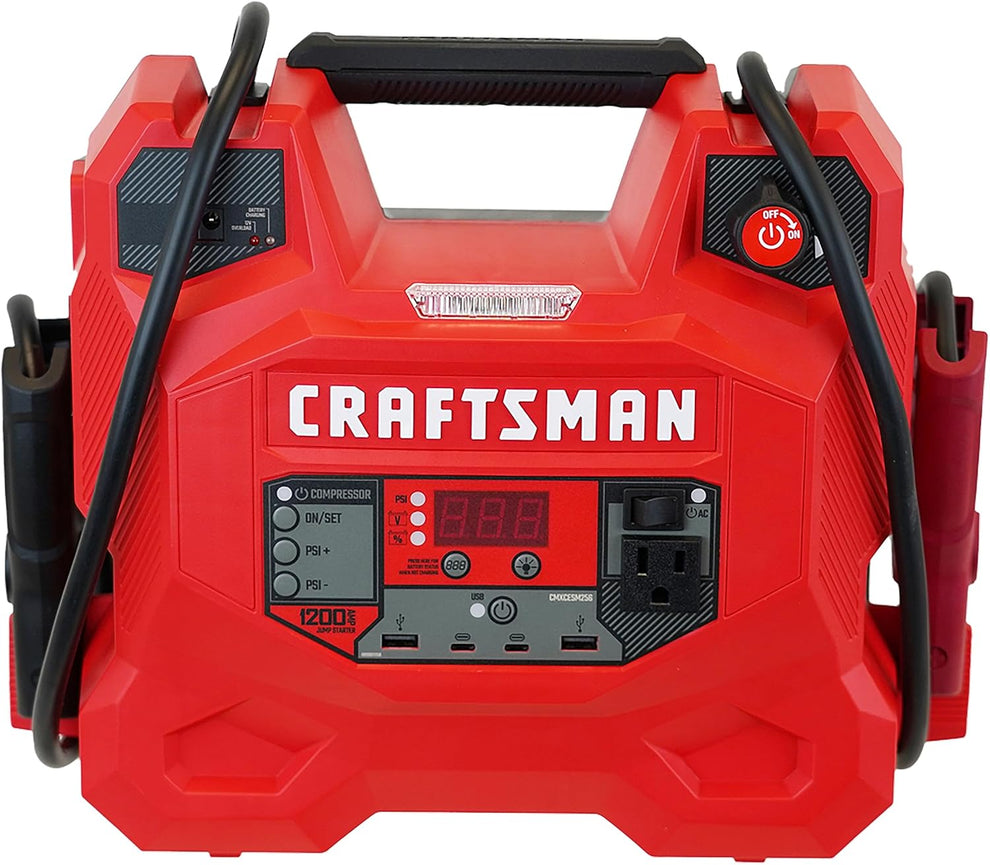 CRAFTSMAN 5-in-1 Jump Starter & Power Station - 1200 Amps – GearMustHave