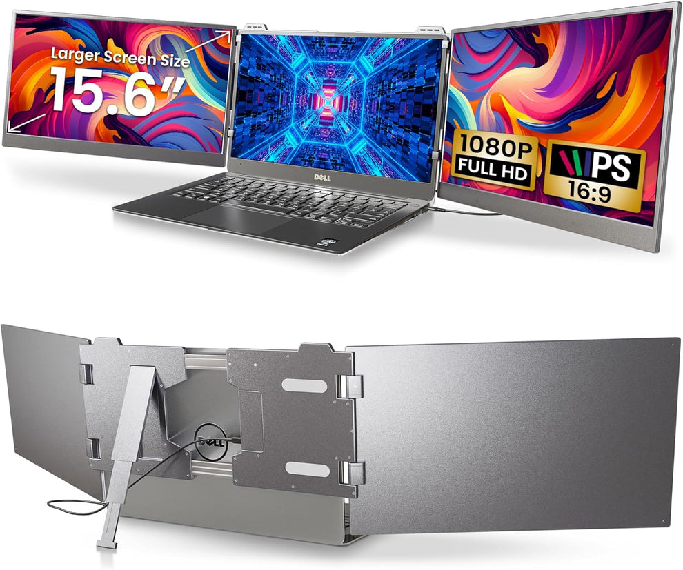 Portable Triple Screen Laptop Extender – GearMustHave