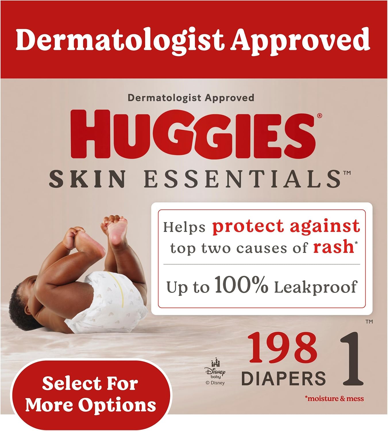 Huggies Skin Essentials Size 1 Diapers - 198 Count – GearMustHave