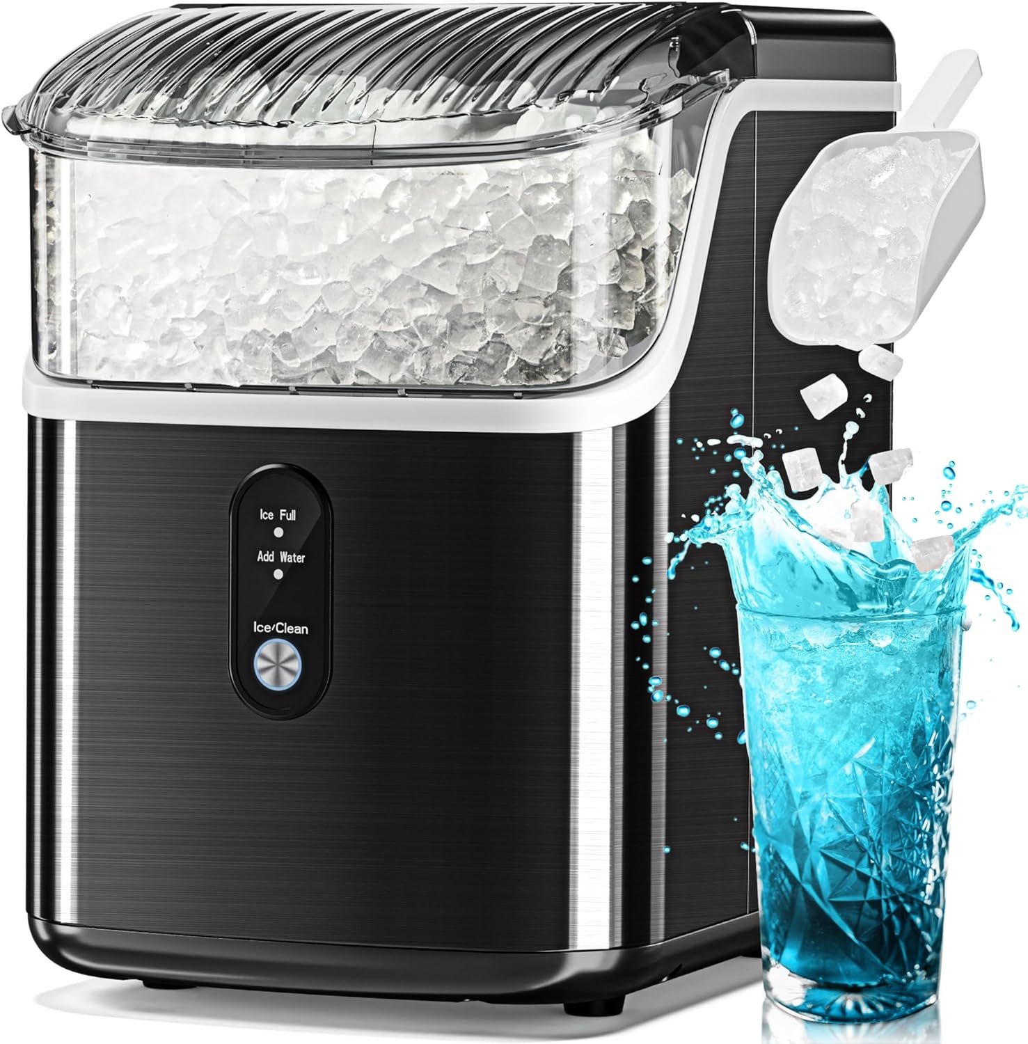 Electactic Chewable Nugget Ice Maker: 34lbs/Day – GearMustHave