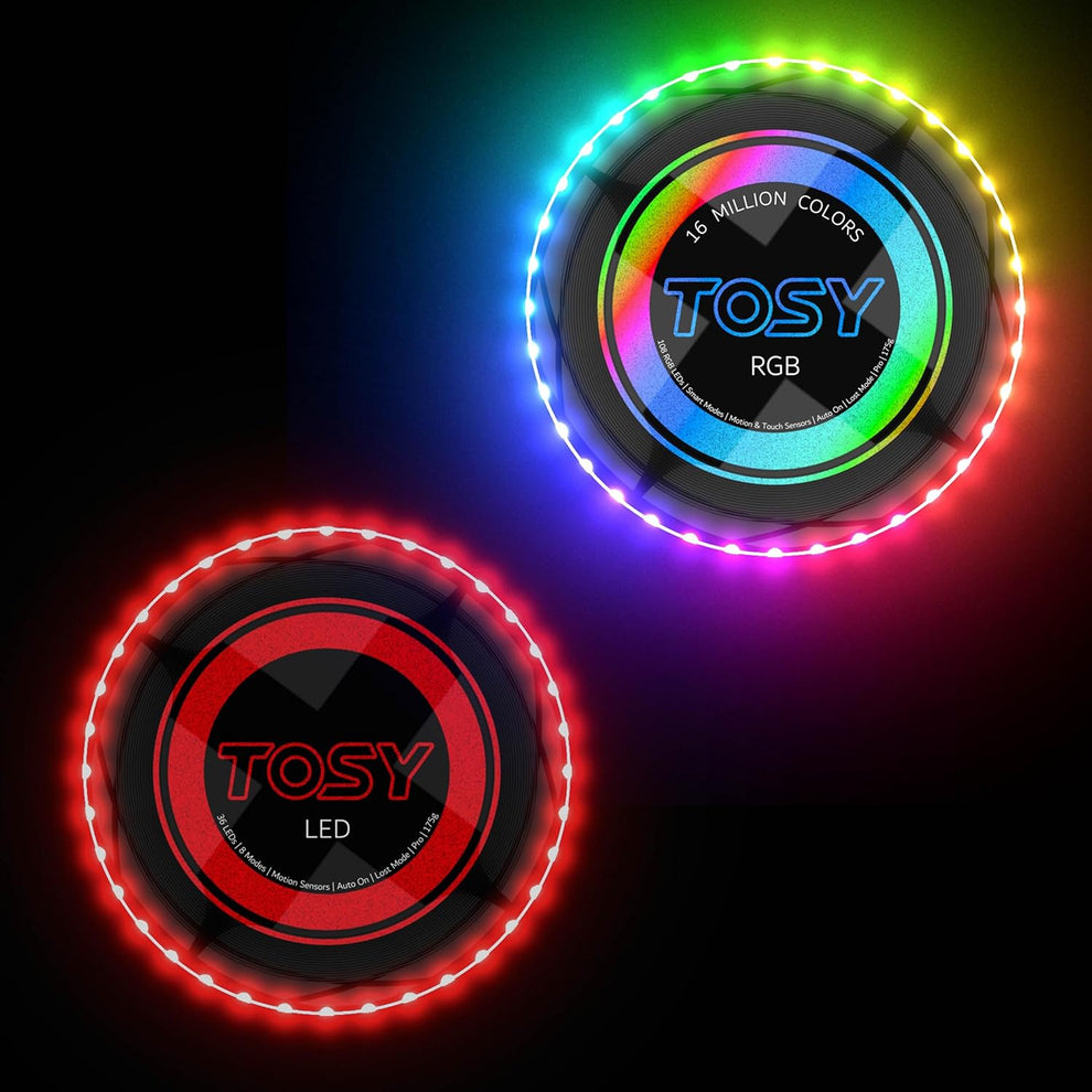 TOSY LED Flying Disc Bundle - Light Up Fun! – GearMustHave