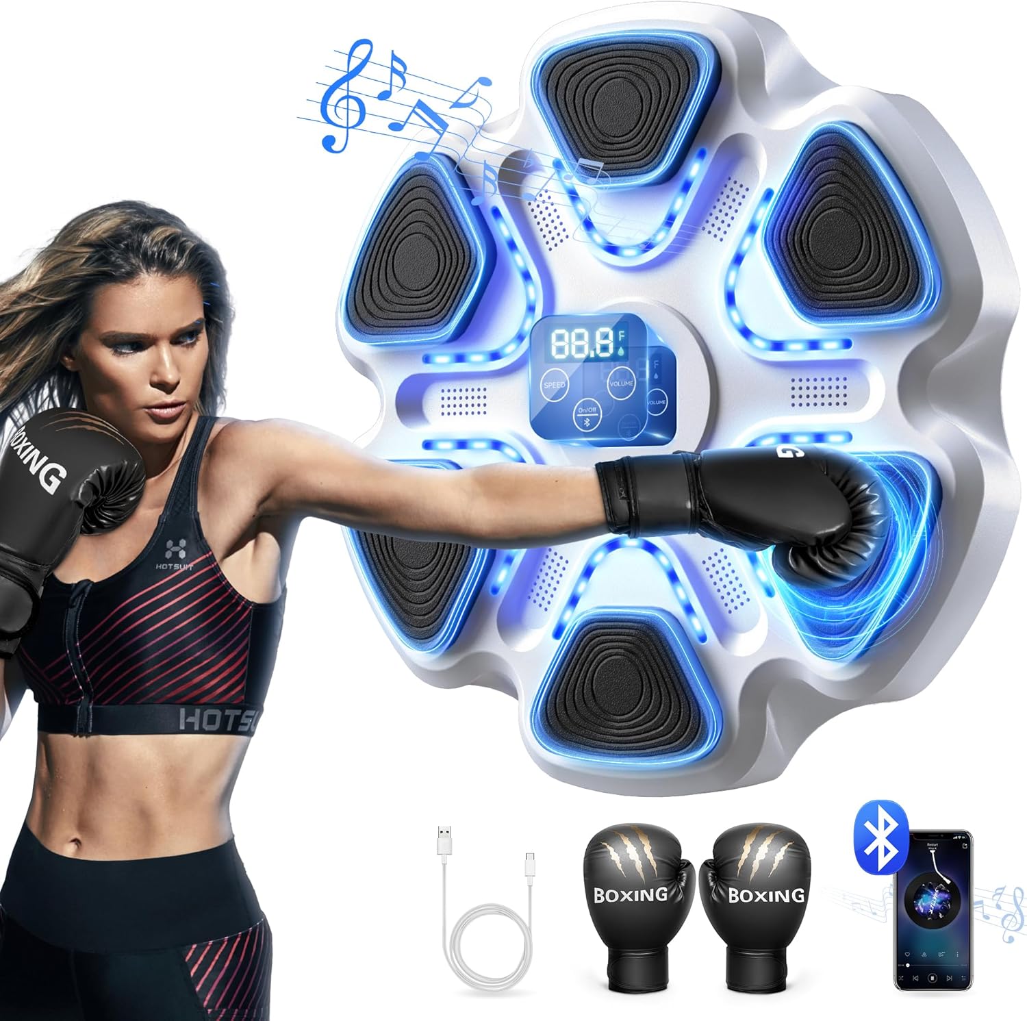 Smart Bluetooth Boxing Machine for Adults – GearMustHave