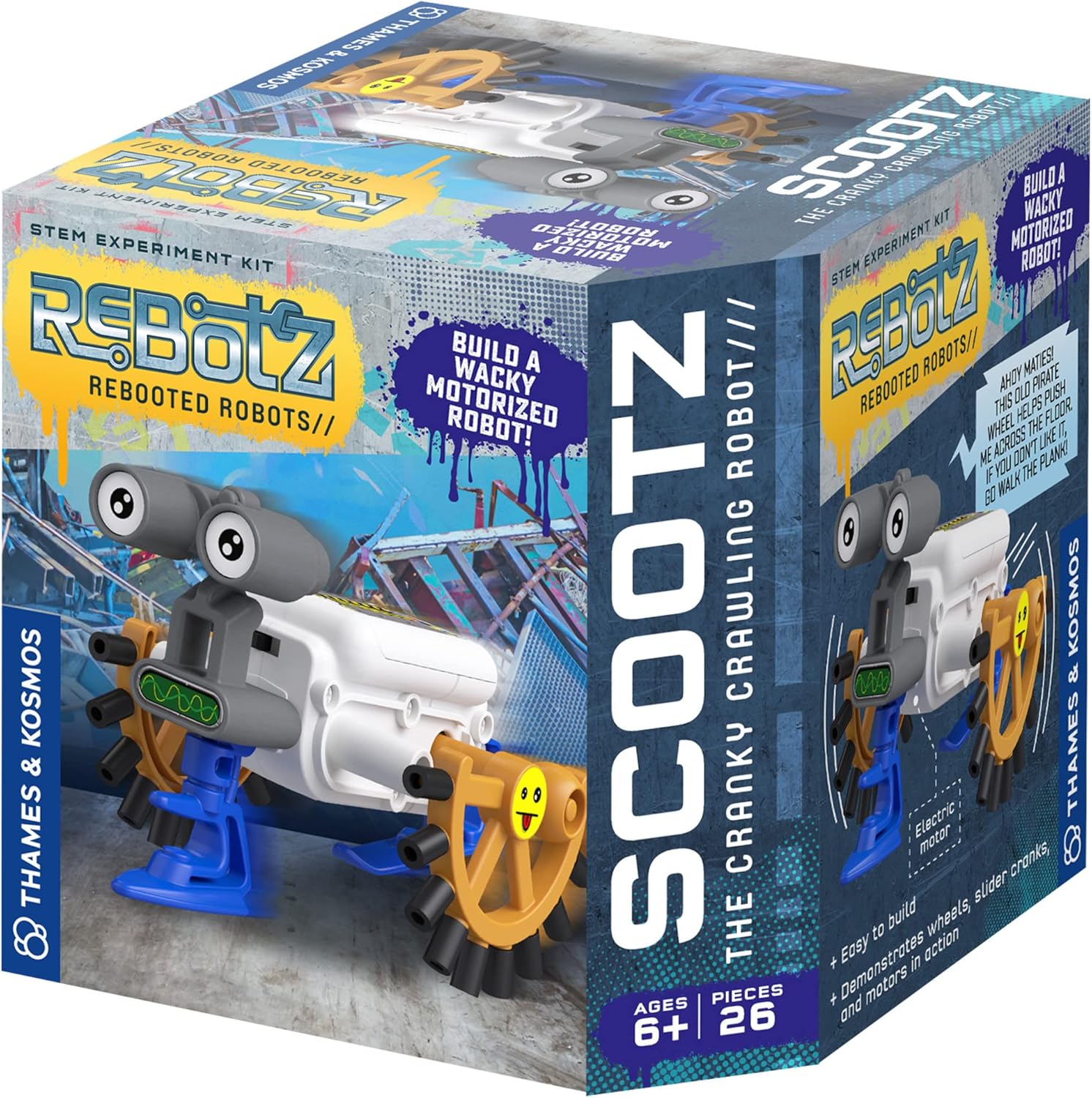 Build Motorized Crawling Robot! – GearMustHave