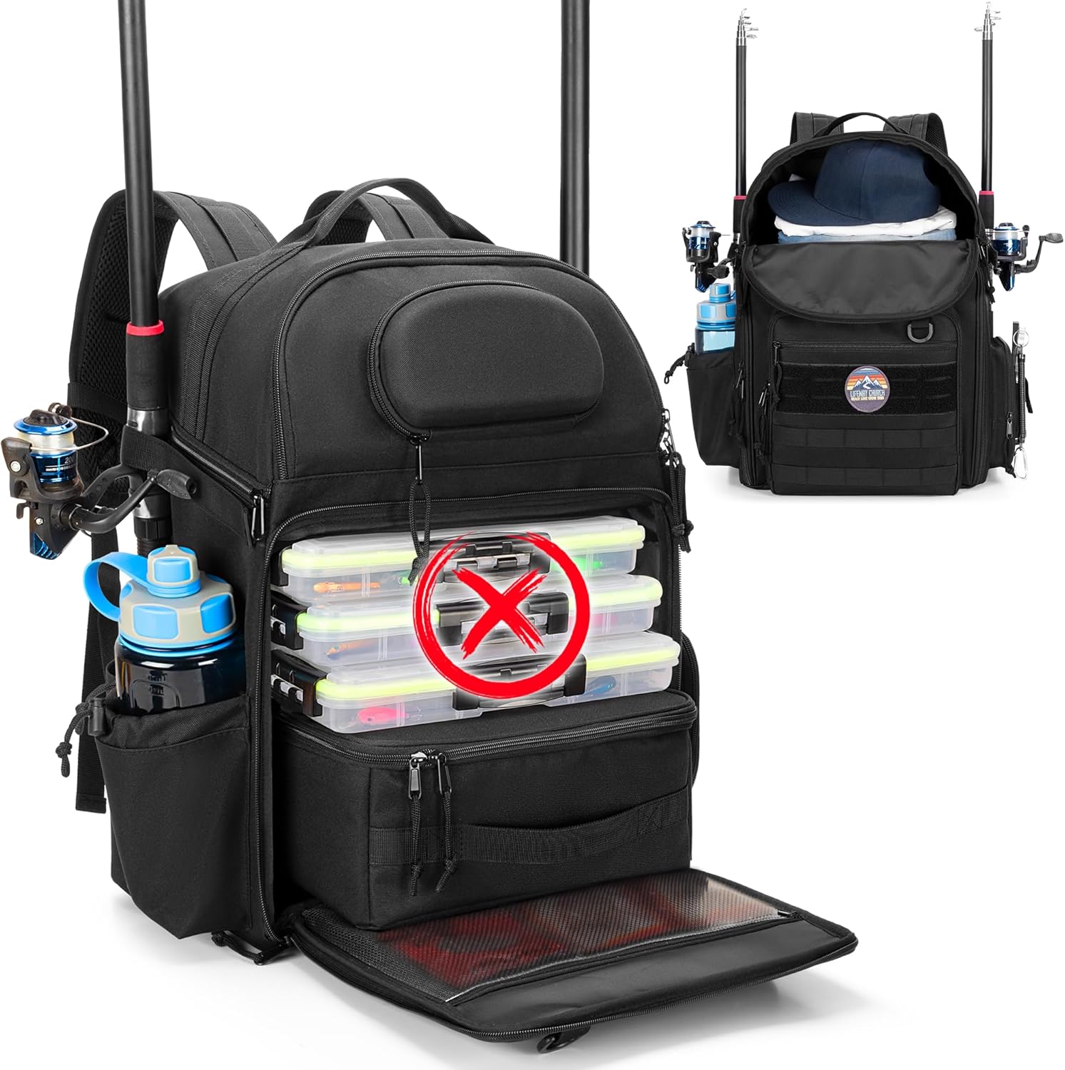 Rexmica Fishing Backpack: Keeps Gear Organized – GearMustHave