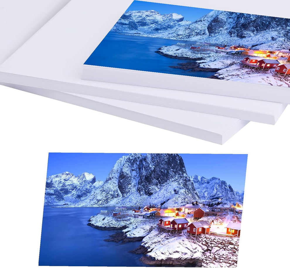 LUNARM Glossy Photo Paper 110 Sheets - Clear Images & Vibrant Colors ...