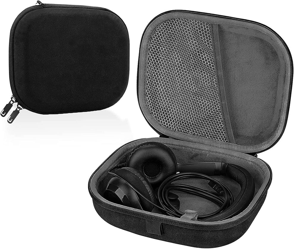Protective Hard Shell Headphone Case - Black – GearMustHave