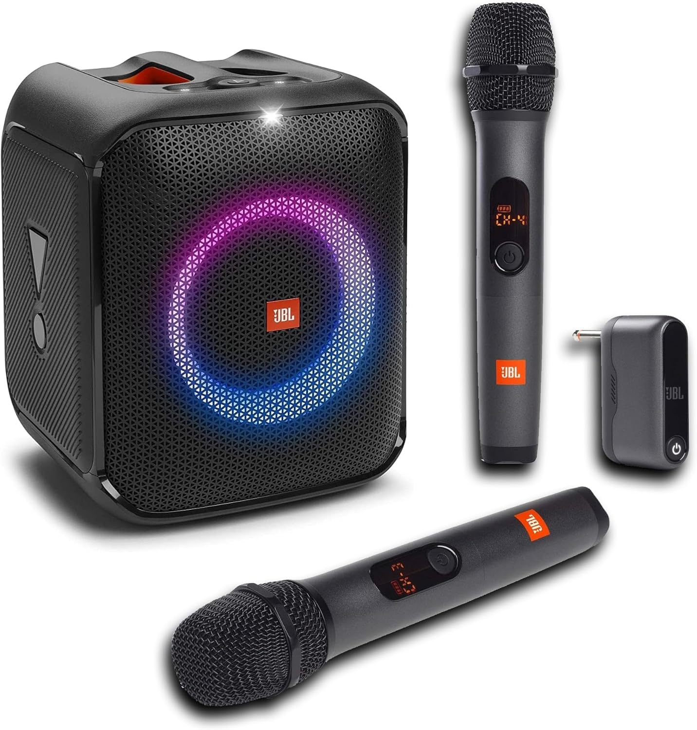 JBL PartyBox Encore | 100W Sound & Light Show | Splash Proof | 2 Wirel ...