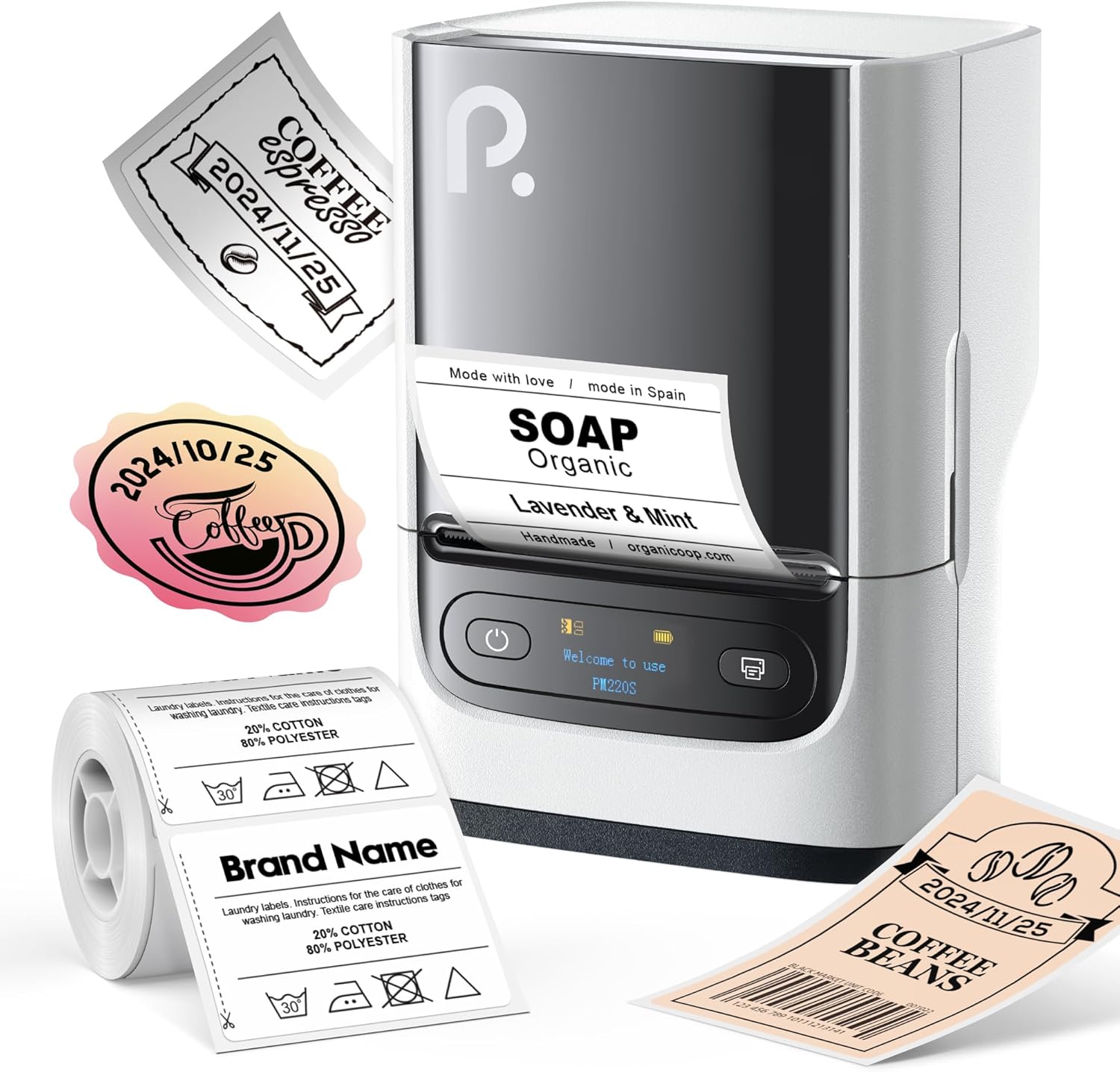 POLONO PM220S 2 Bluetooth Label Printer – GearMustHave