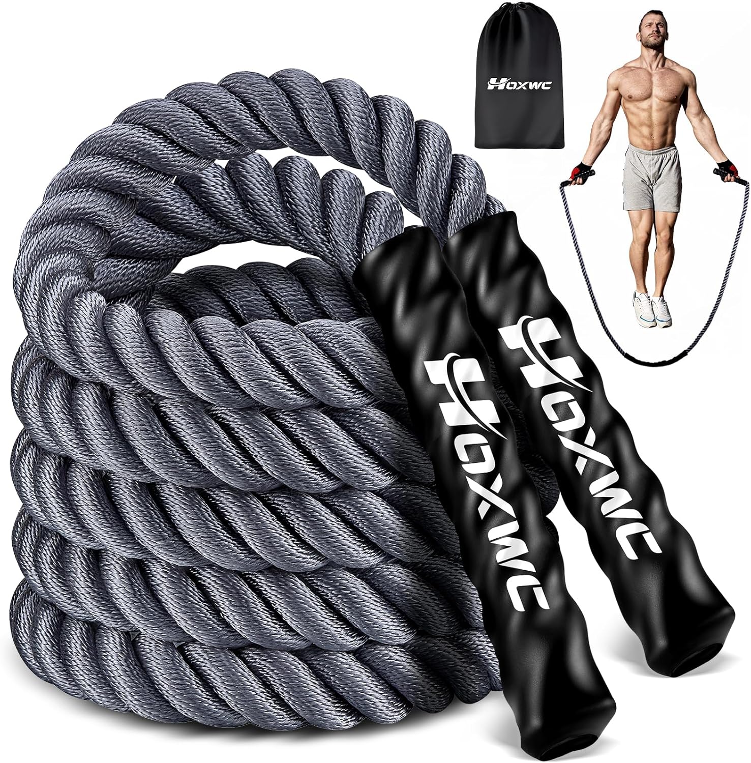 HOXWC Weighted Jump Rope - Full Body Workout – GearMustHave
