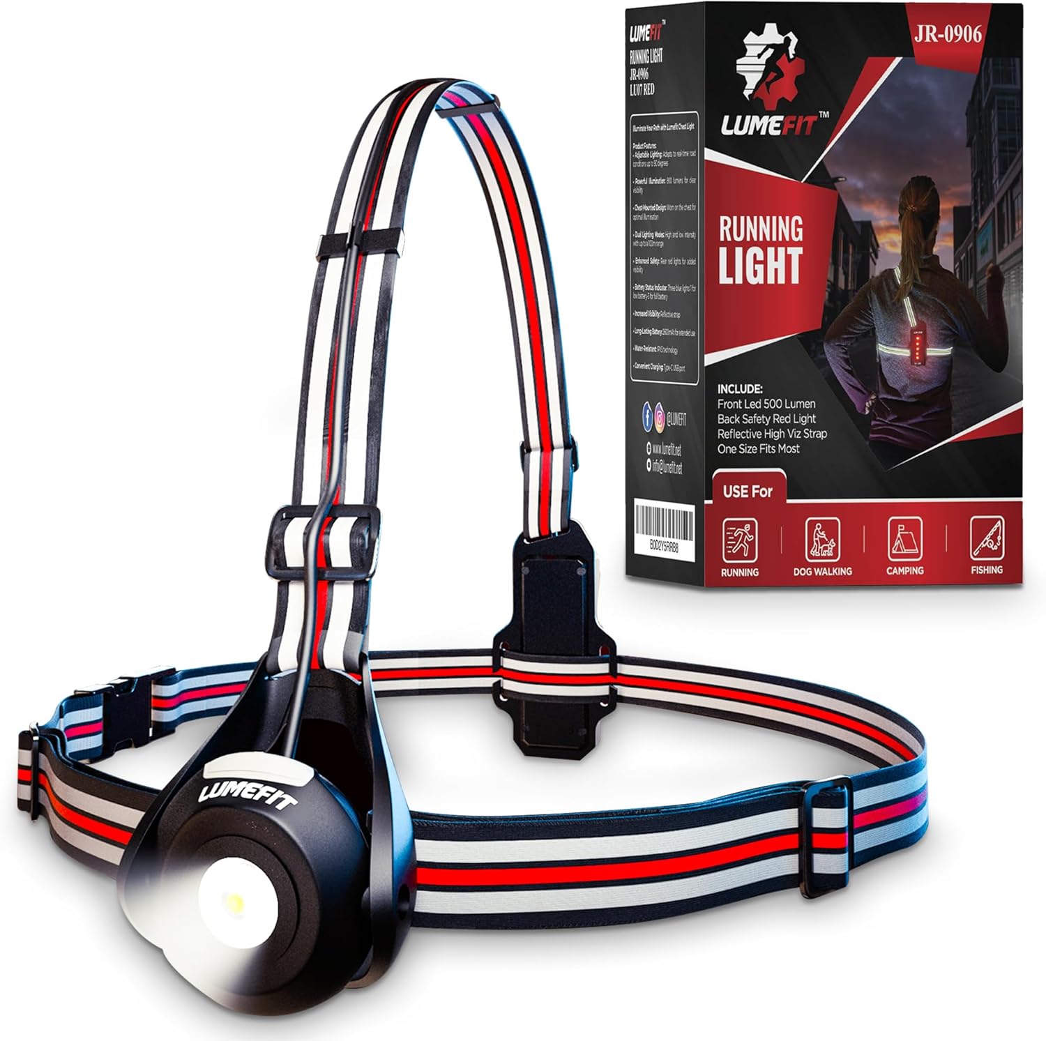 Stay Safe with LUMEFIT Night Running Gear – GearMustHave