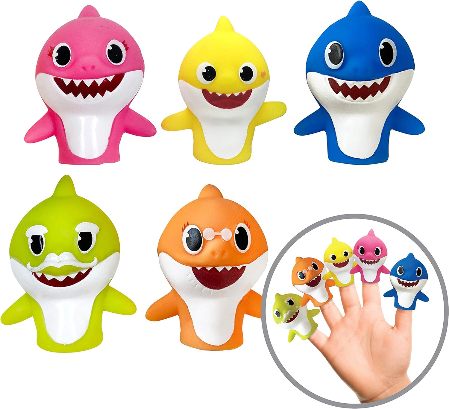 Nickelodeon Baby Shark Finger Puppet Set - Educational Fun! – GearMustHave