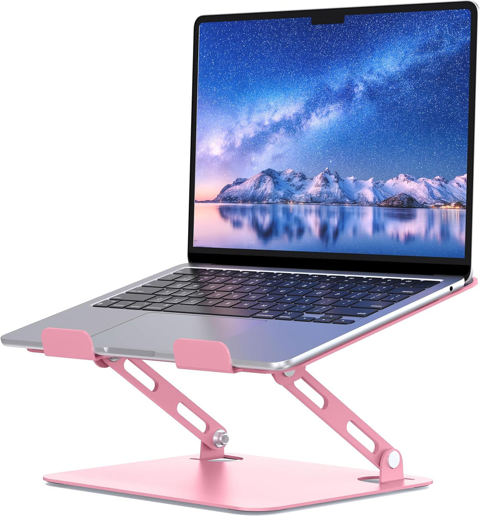 SOUNDANCE Pink Laptop Stand - Ergonomic & Portable – GearMustHave