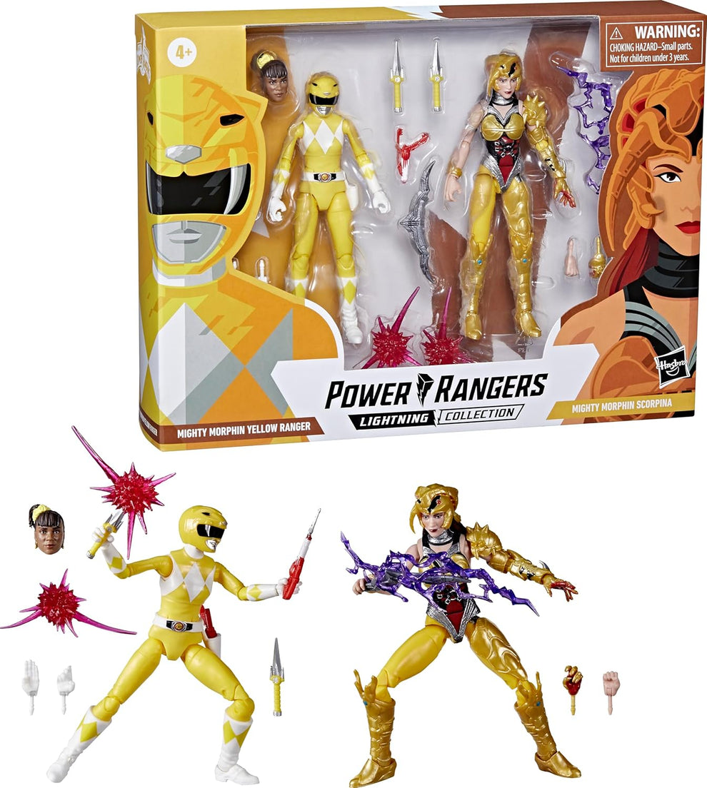 Power Rangers Aisha Vs. Scorpina 2-Pack - Premium Action Figures ...